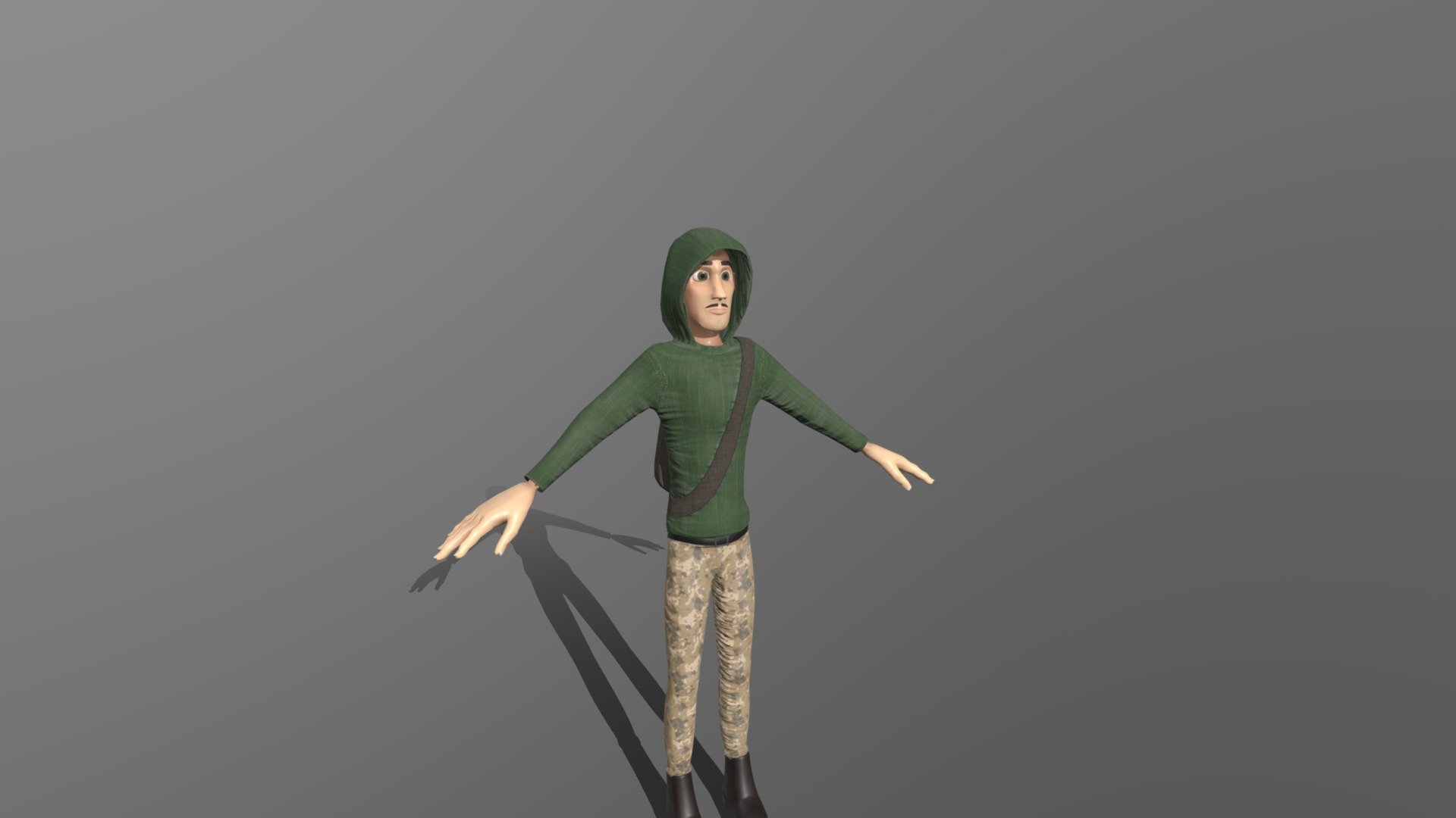 KNB217 - Robin Hood Character - 3D model by Maxwell Curtain ...