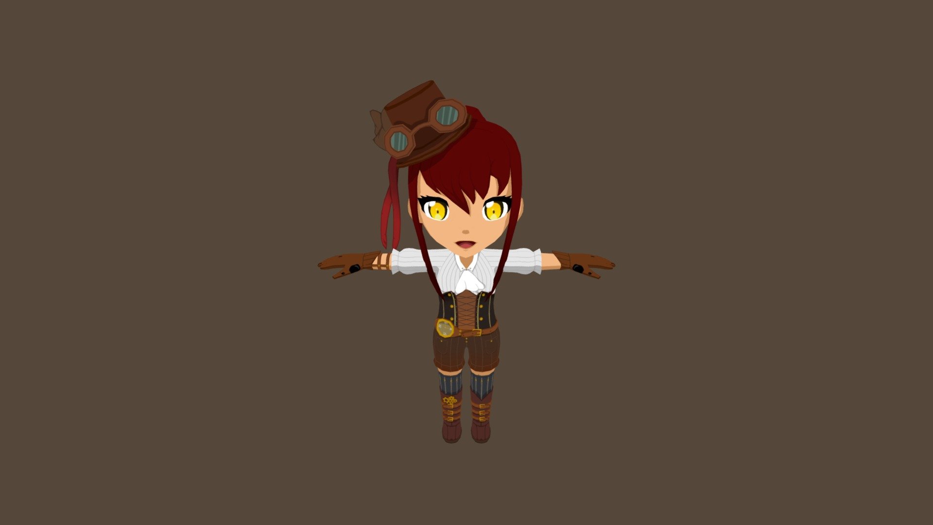 Rosalyn Original Character - 3D model by GomysTalka [b489e27] - Sketchfab