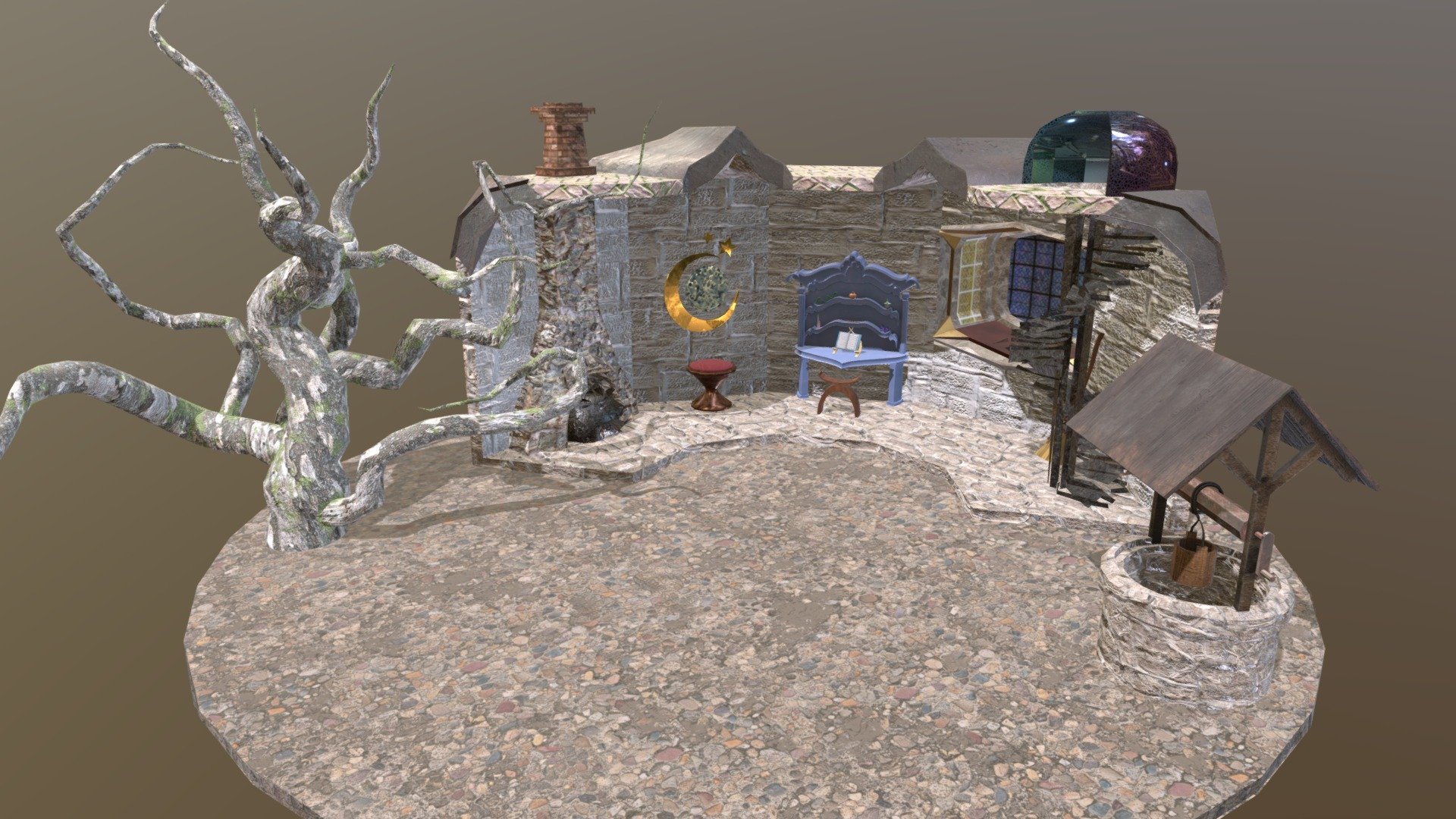 Witch's House - 3D model by amatt07 [b489f00] - Sketchfab