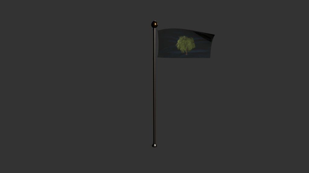 Flag - 3D model by RochL [b48b812] - Sketchfab