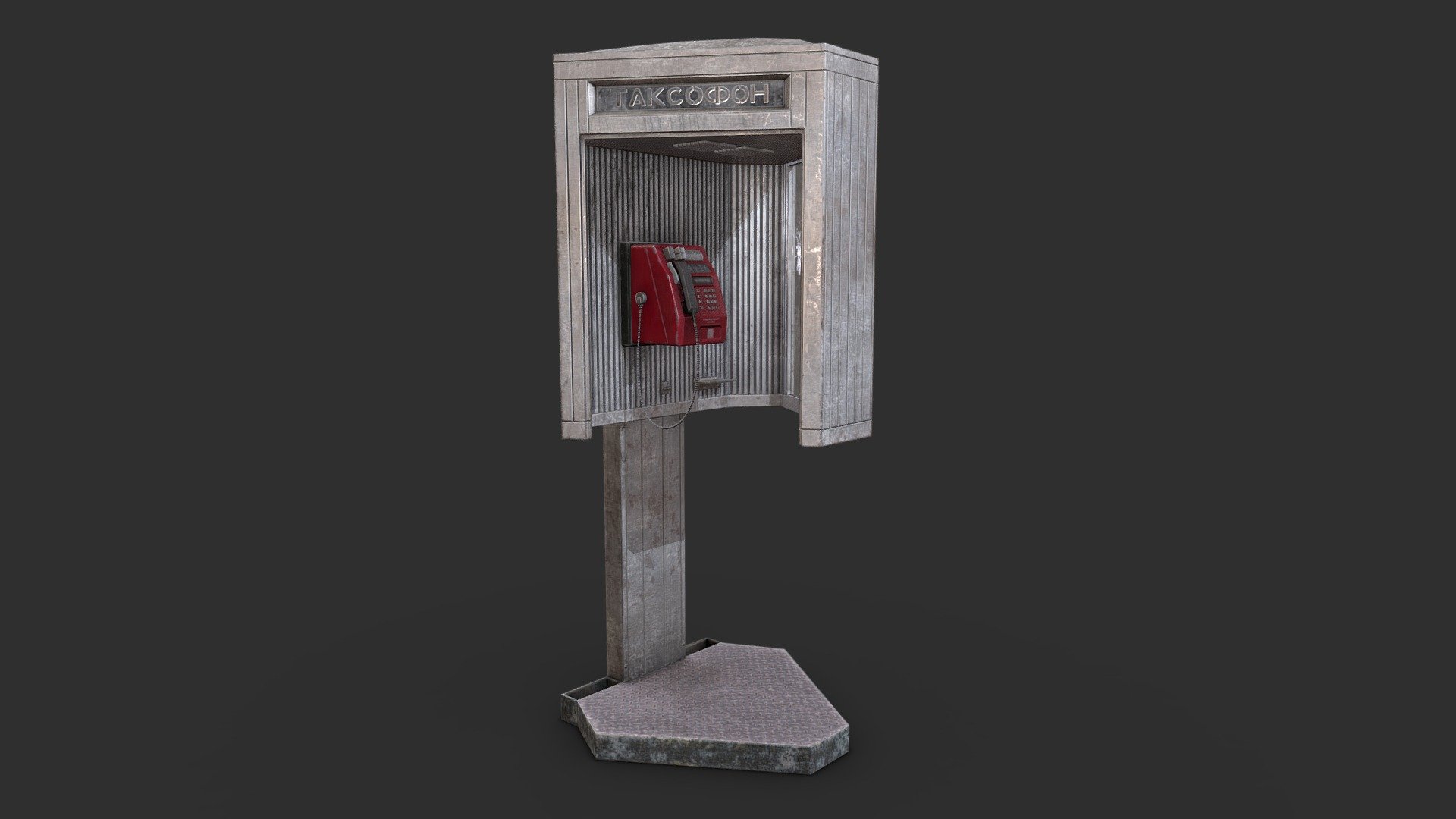 Moskow Lowpoly Call Box - Download Free 3D model by yanix [b48bcd0 ...