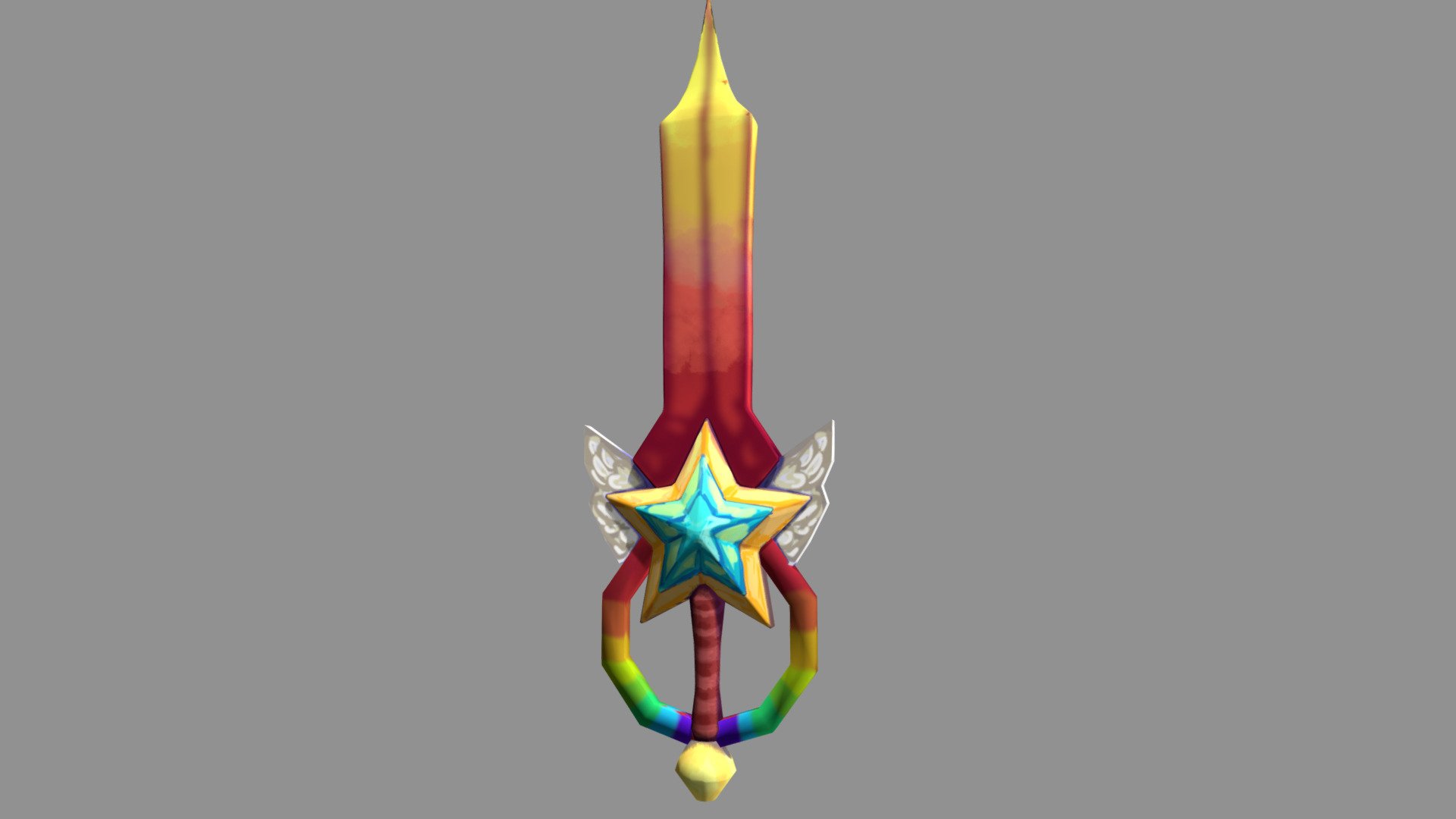 Star Sword - 3D model by Mello Huxtable (@mellohuxtable) [b48c622 ...