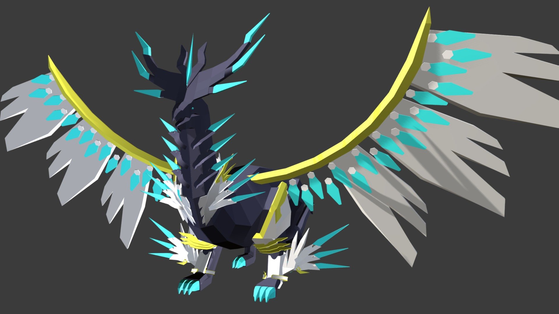 Dragon - 3D model by Bow Thawanrat (@bowthawanrat) [b48ceee] - Sketchfab