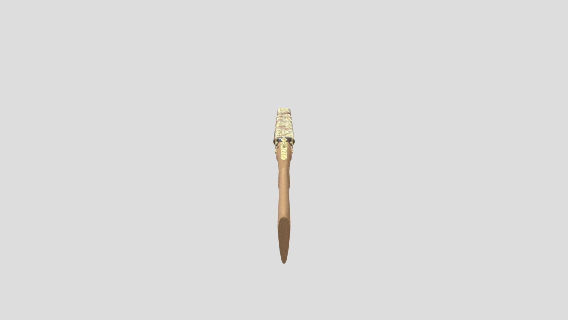 Golden DB shotgun - 3D model by DenisOsh [b48df22] - Sketchfab