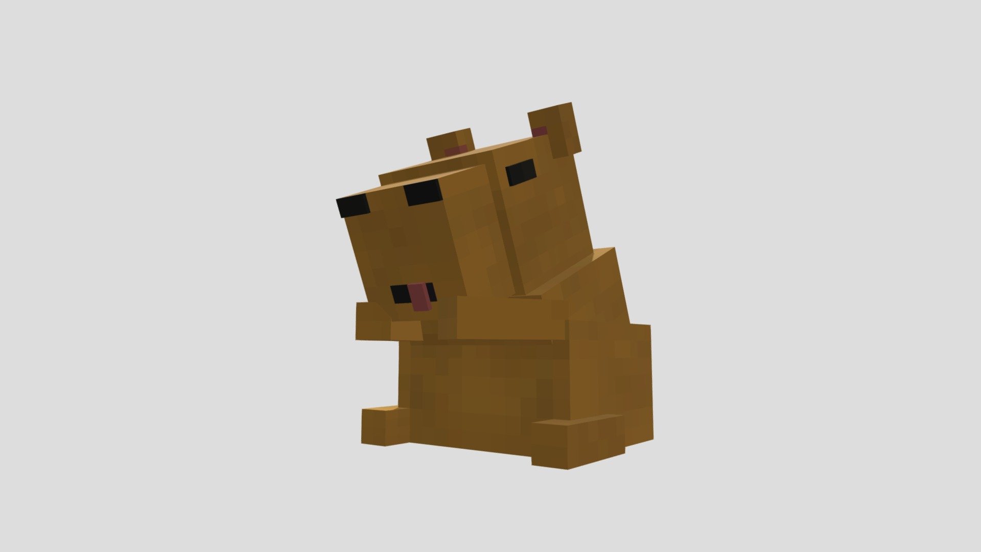 Capybara - Download Free 3D model by Gotche [b48dfa5] - Sketchfab