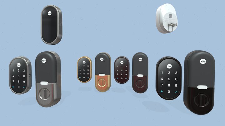 Smart-door-lock 3D models - Sketchfab