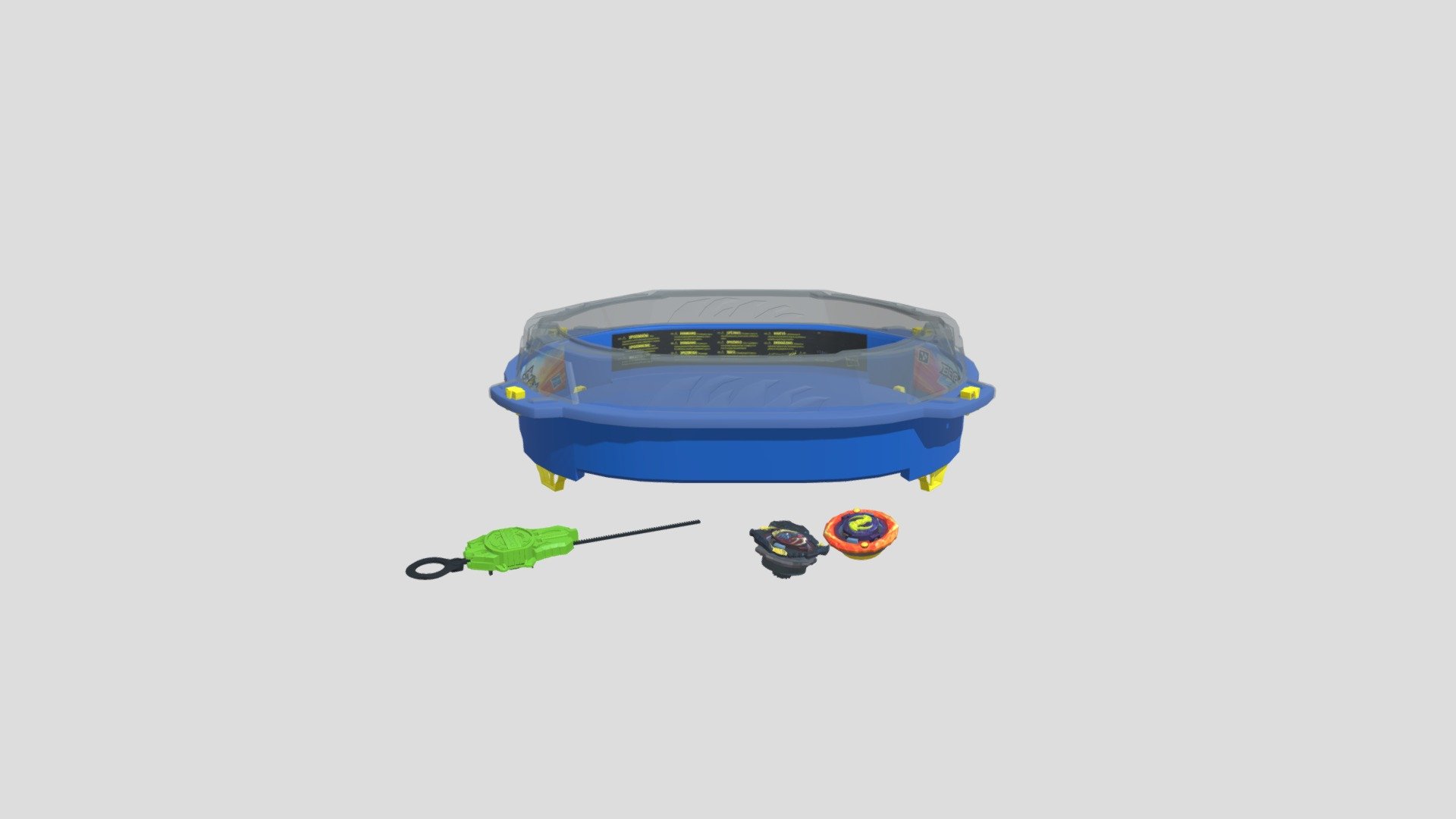 Beyblade scene - 3D model by Eloi_Michel [b48e848] - Sketchfab