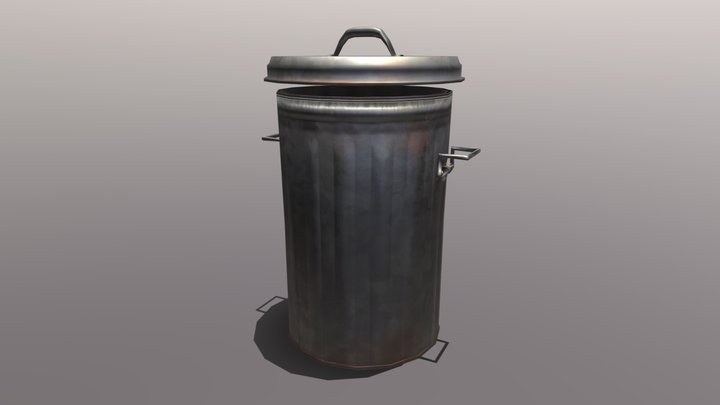 Rubbish-bin 3D models - Sketchfab