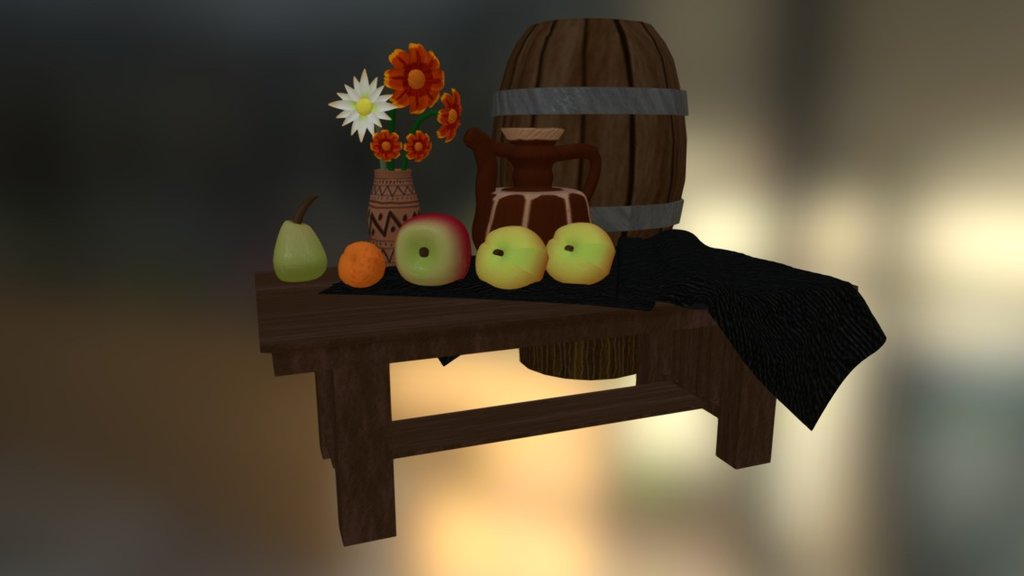 Still Life - 3D model by twrubacky [b491430] - Sketchfab