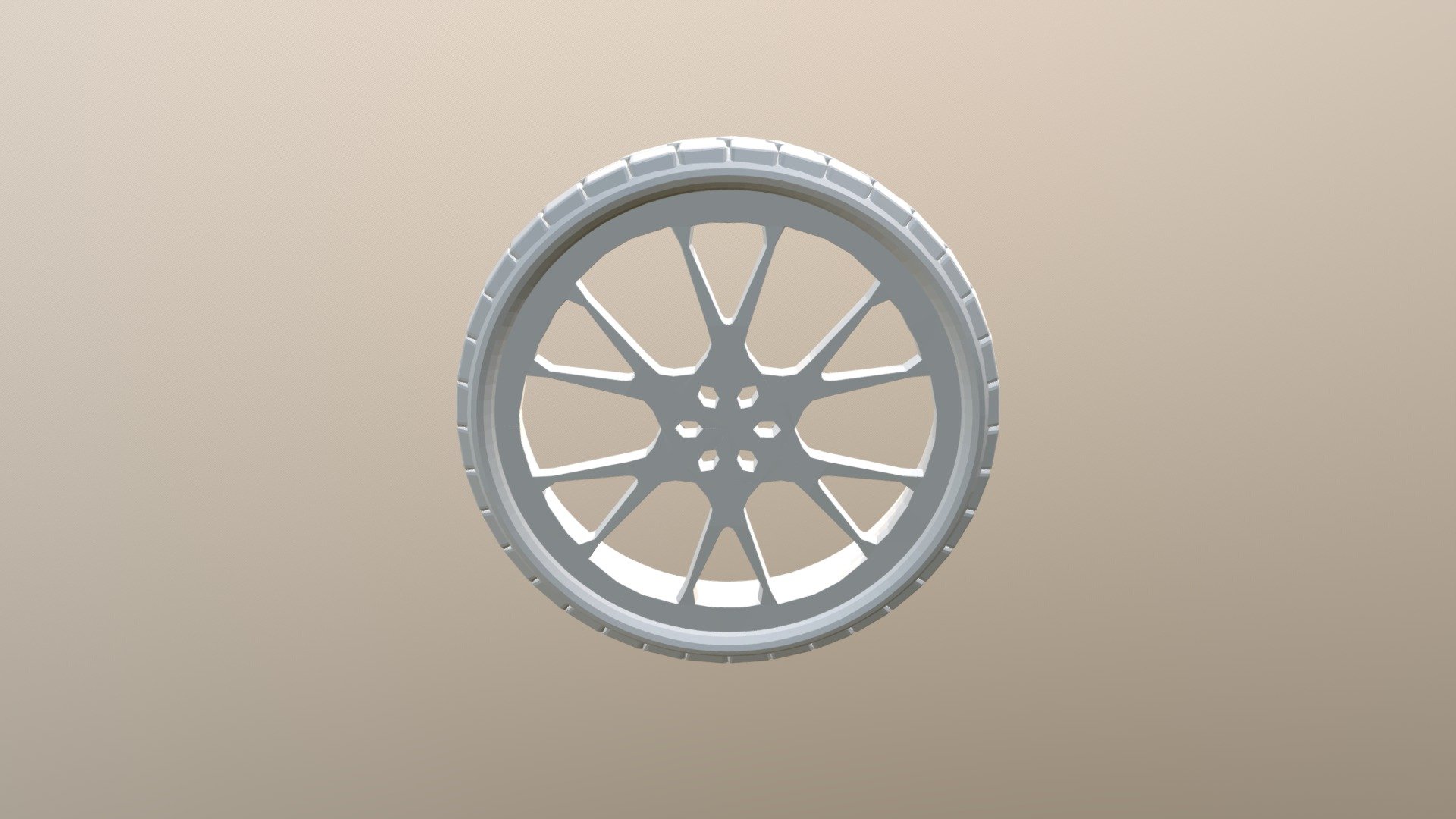 My-wheel - 3D model by Th30n [b492b89] - Sketchfab