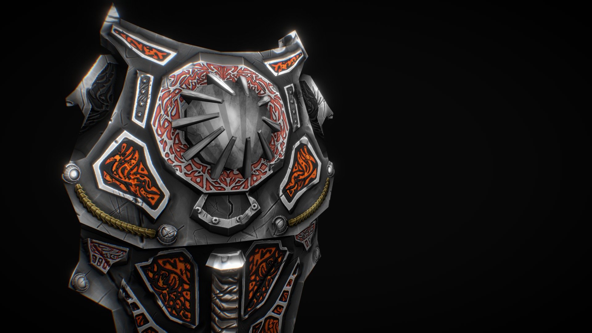 Shield - Medieval Armery - [Low-Poly Game Asset] - 3D model by Ubaldo ...