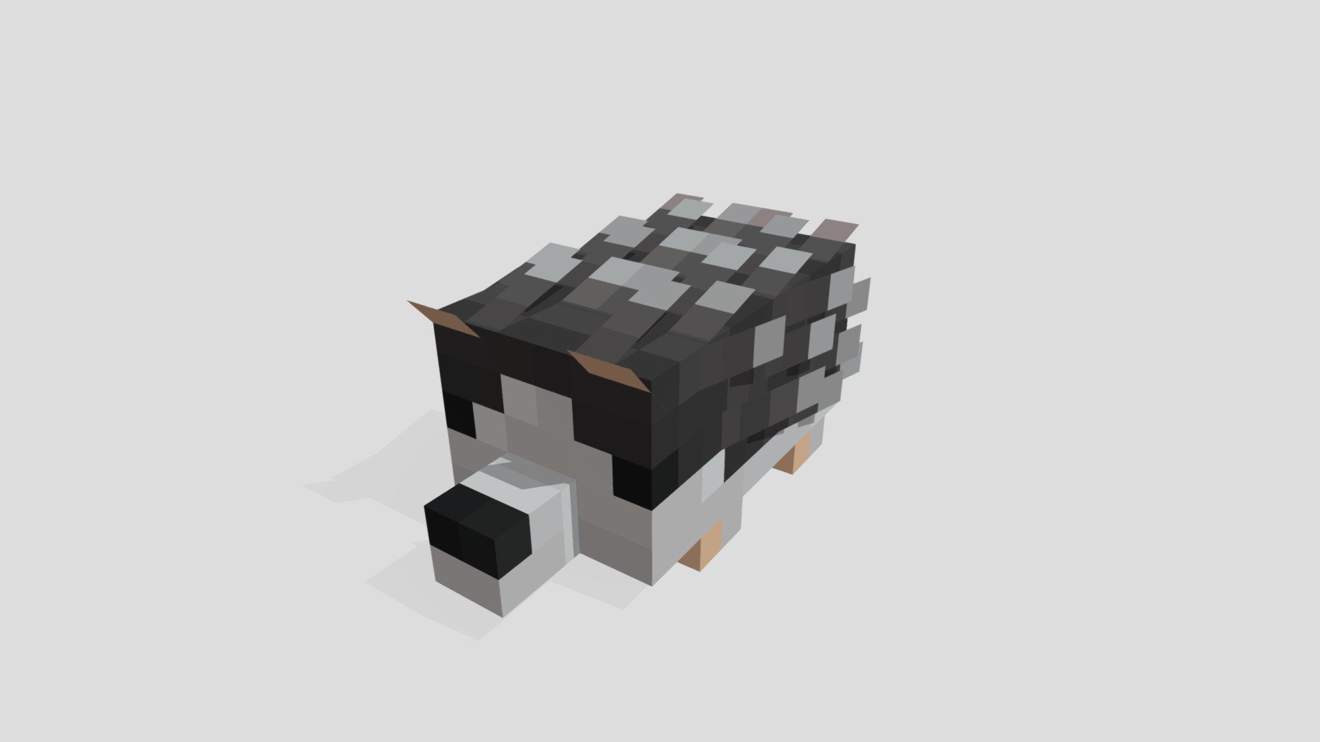Hedgehog (Minecraft) - Download Free 3D model by Behemoth2024 [b496a0b ...