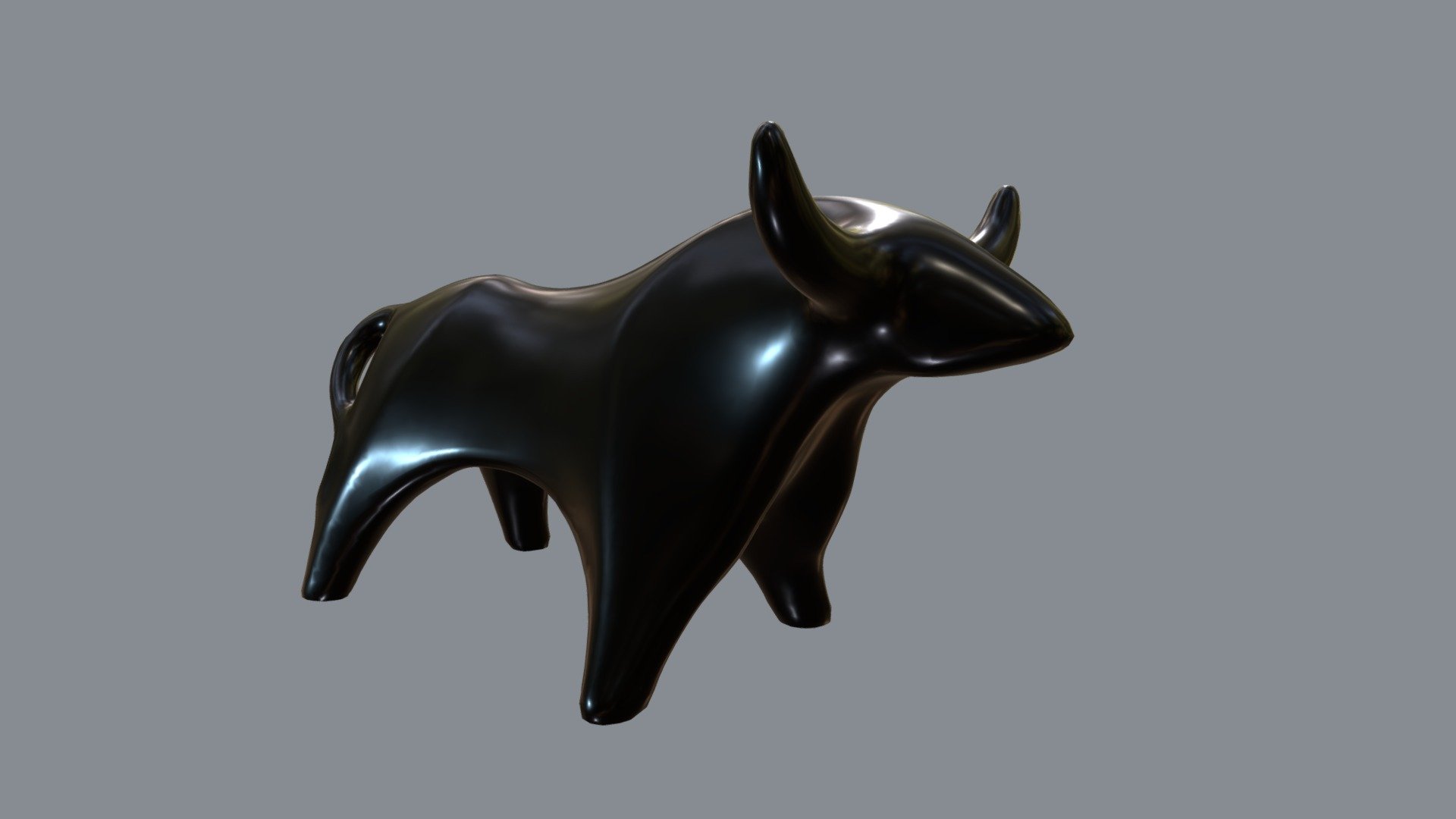 Toro de cerámica - 3D model by 3studio59 [b496b14] - Sketchfab