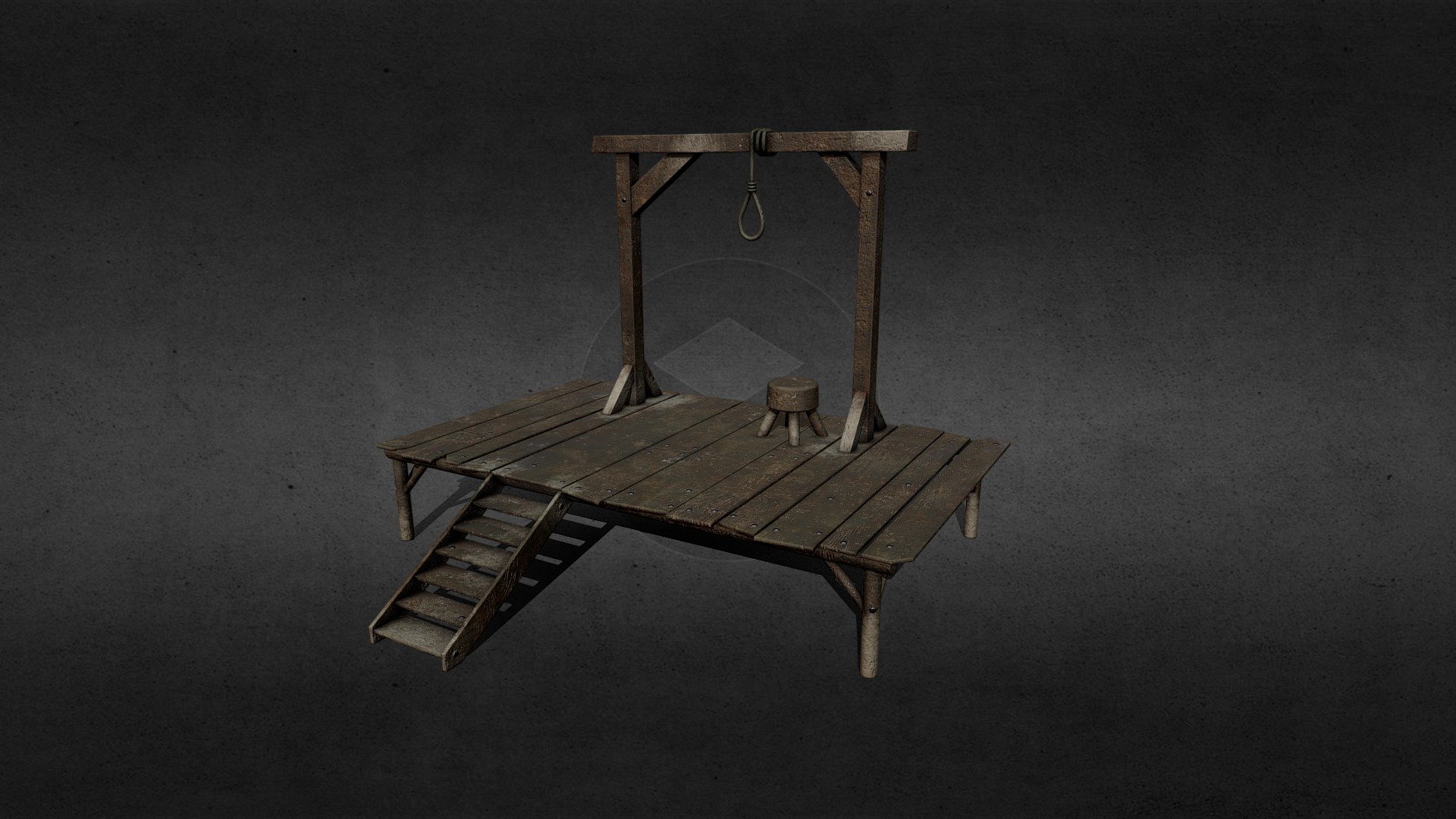 Gallows - Download Free 3D model by DJMaesen (@bumstrum) [b496d60 ...