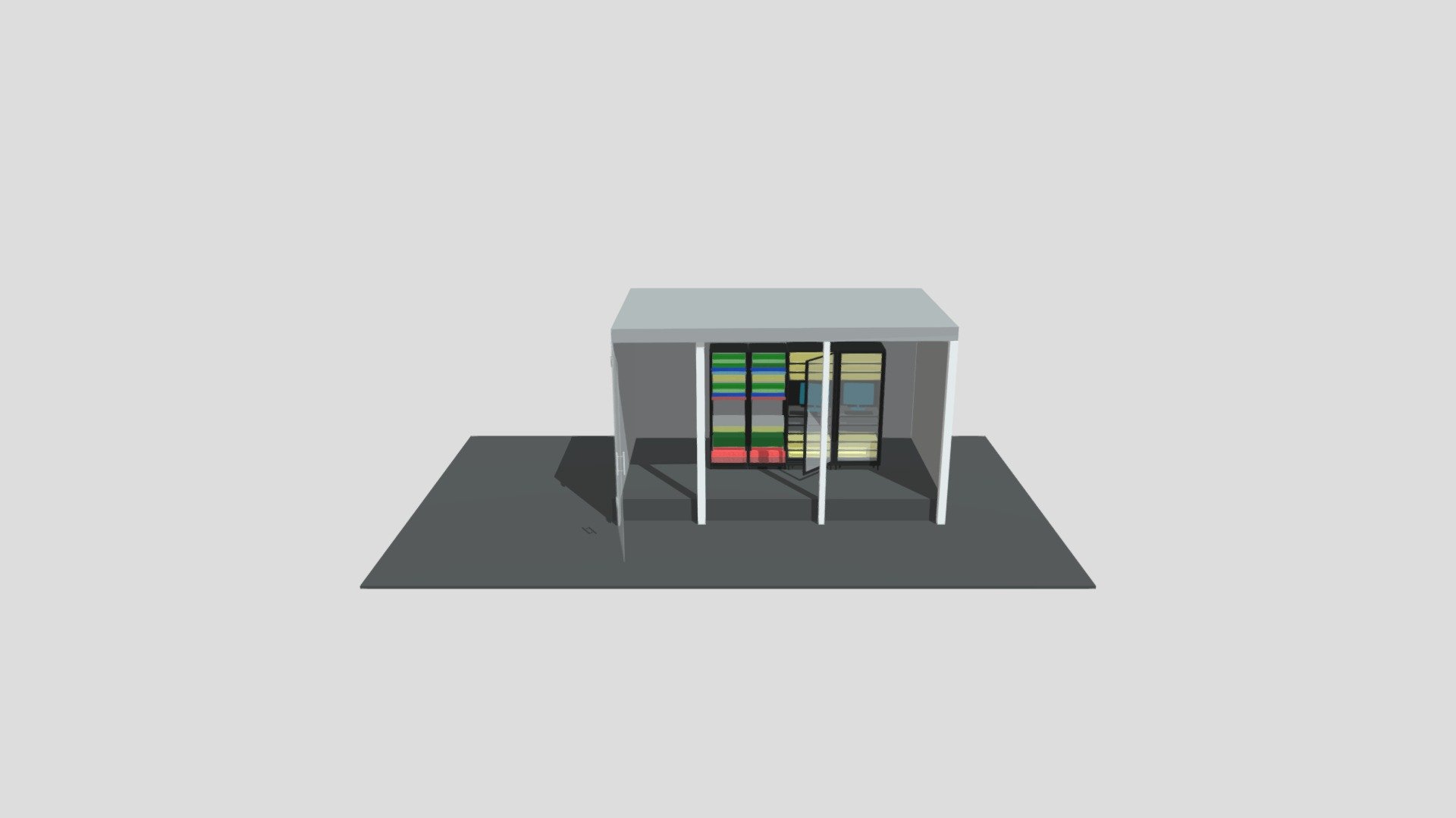 Server Room1 - 3D model by terr20114 [b4986e2] - Sketchfab