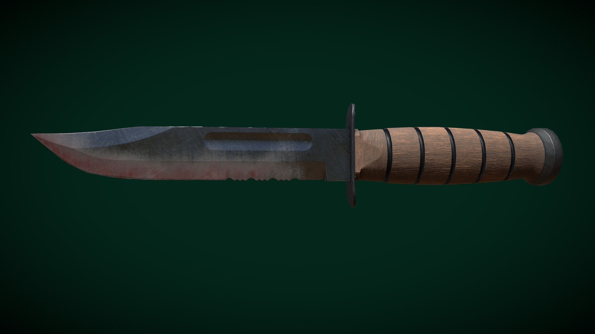 photorealisic knife - low poly - 3D model by oliwiaoliwia [b498d45 ...