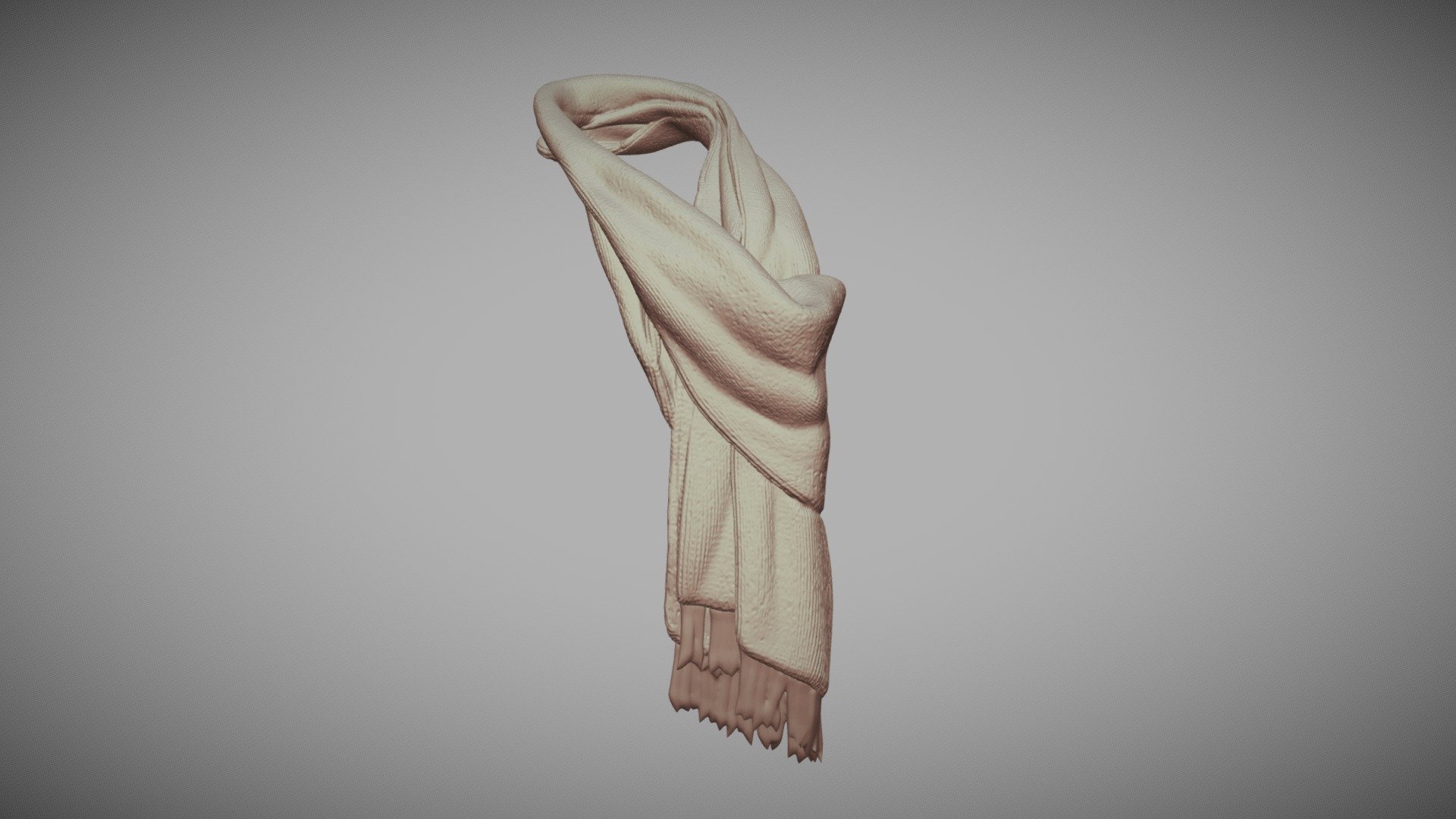 Scarf for 3d Printable Character 33 - Buy Royalty Free 3D model by ...