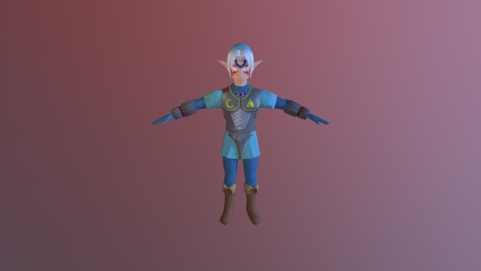 Fierce Deity - 3D model by Alexandre.Freitas [b499da1] - Sketchfab