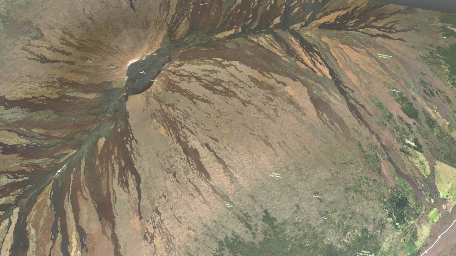 SRTM -- Mauna Loa, Hawaii - Download Free 3D model by Mastcam-Z ...