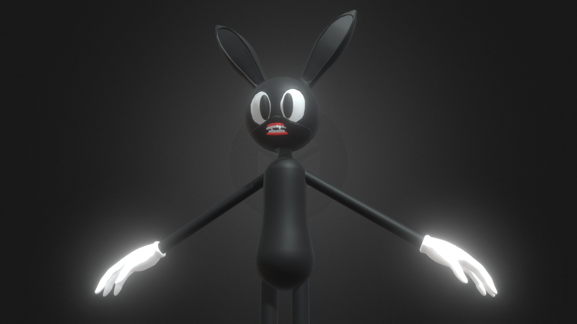 Custom Cartoon Rabbit - Download Free 3D model by Poopo192 🎃👻 (@Edward ...