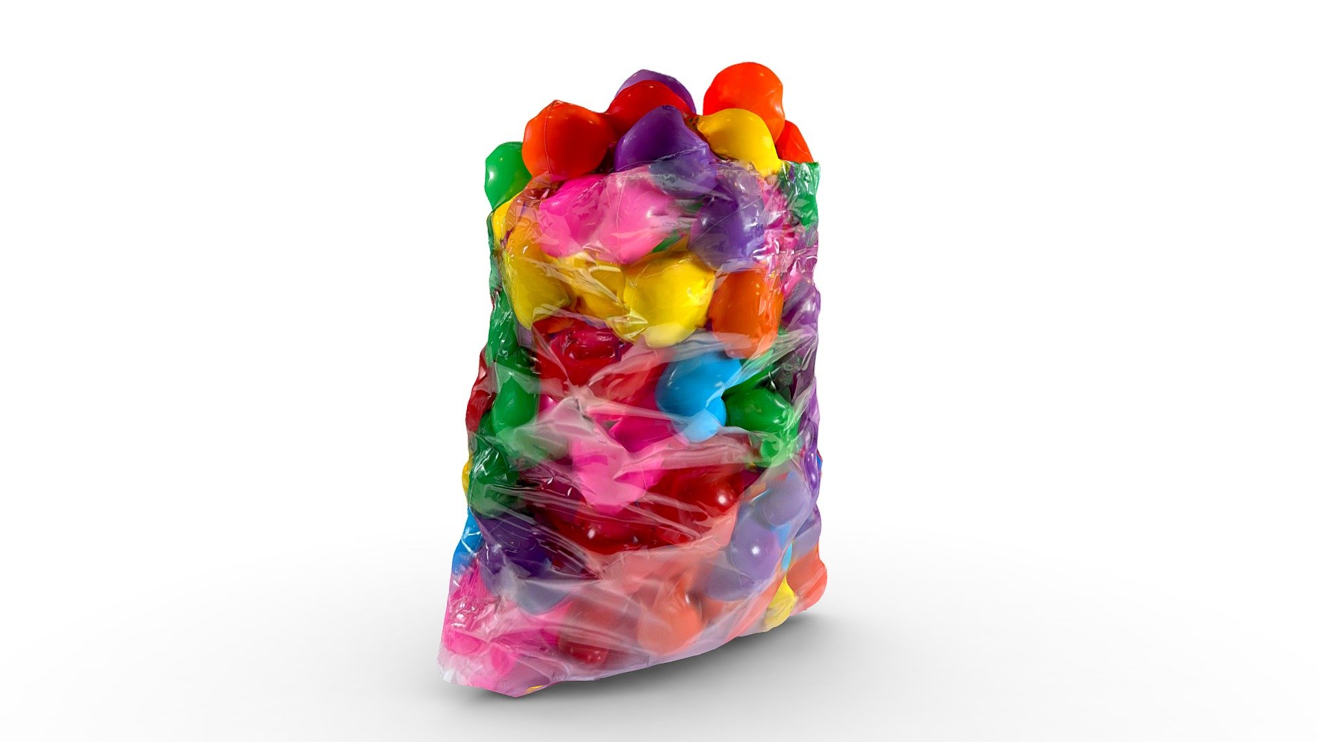 Photogrammetry of coloured toy balls - Download Free 3D model by ...