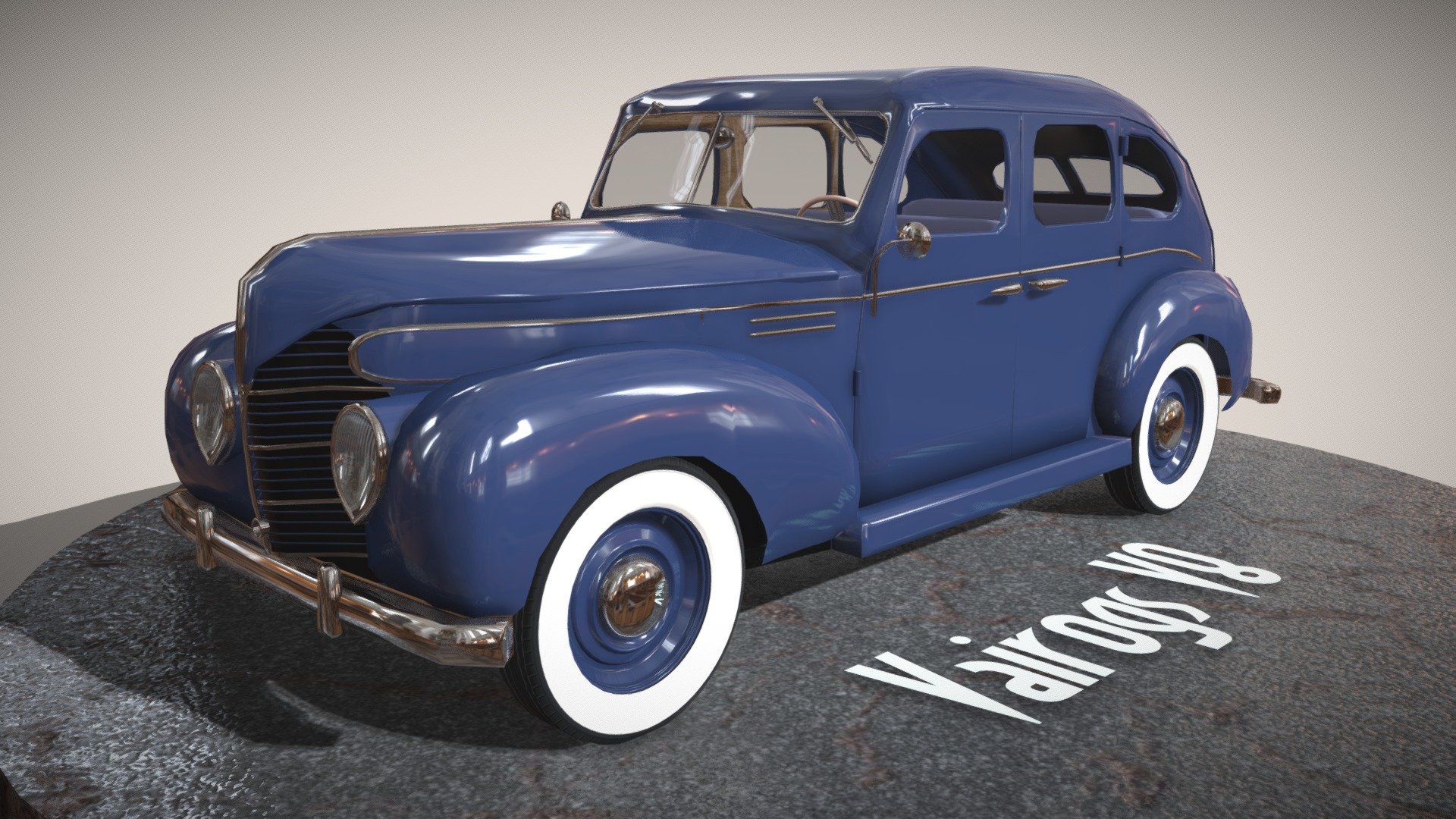 1939 Ford-Vairogs V8 - Buy Royalty Free 3D model by Libau Media ...