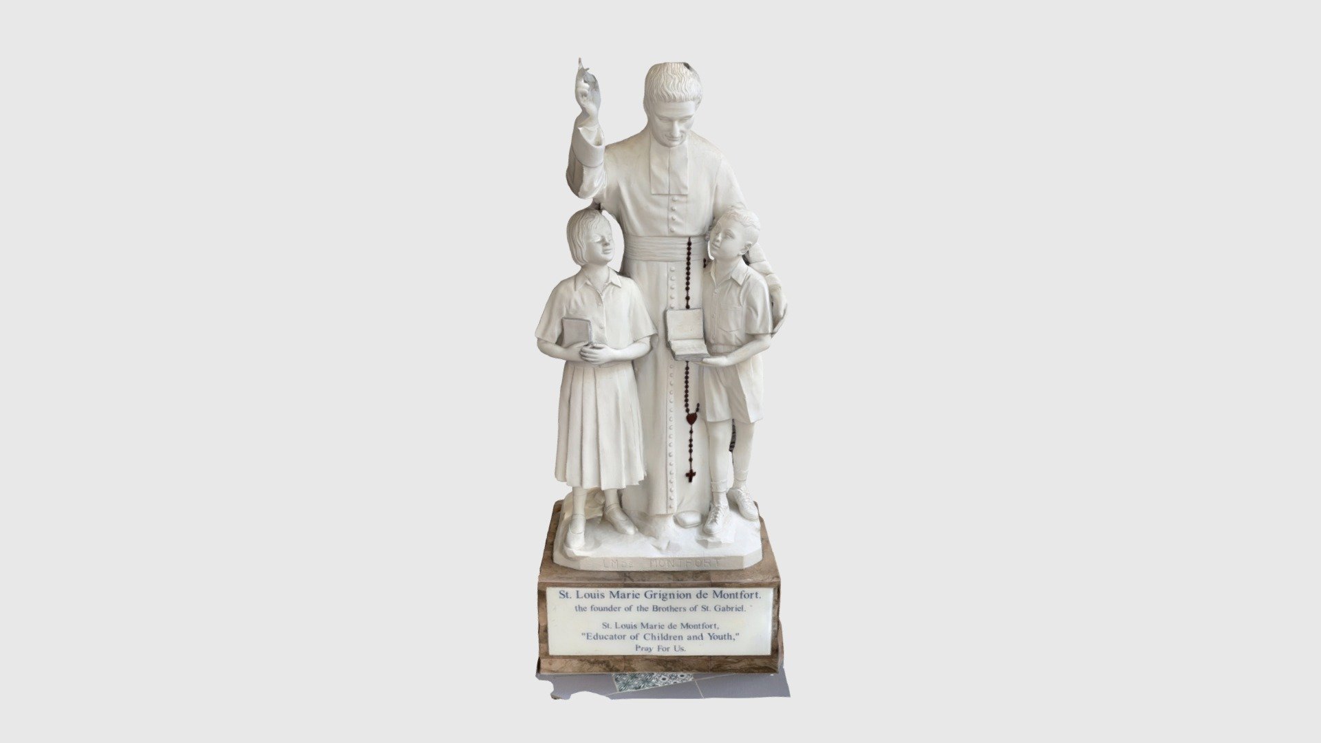 St Louis-Marie de Montfort - Download Free 3D model by TJL2012 [b49c35f ...