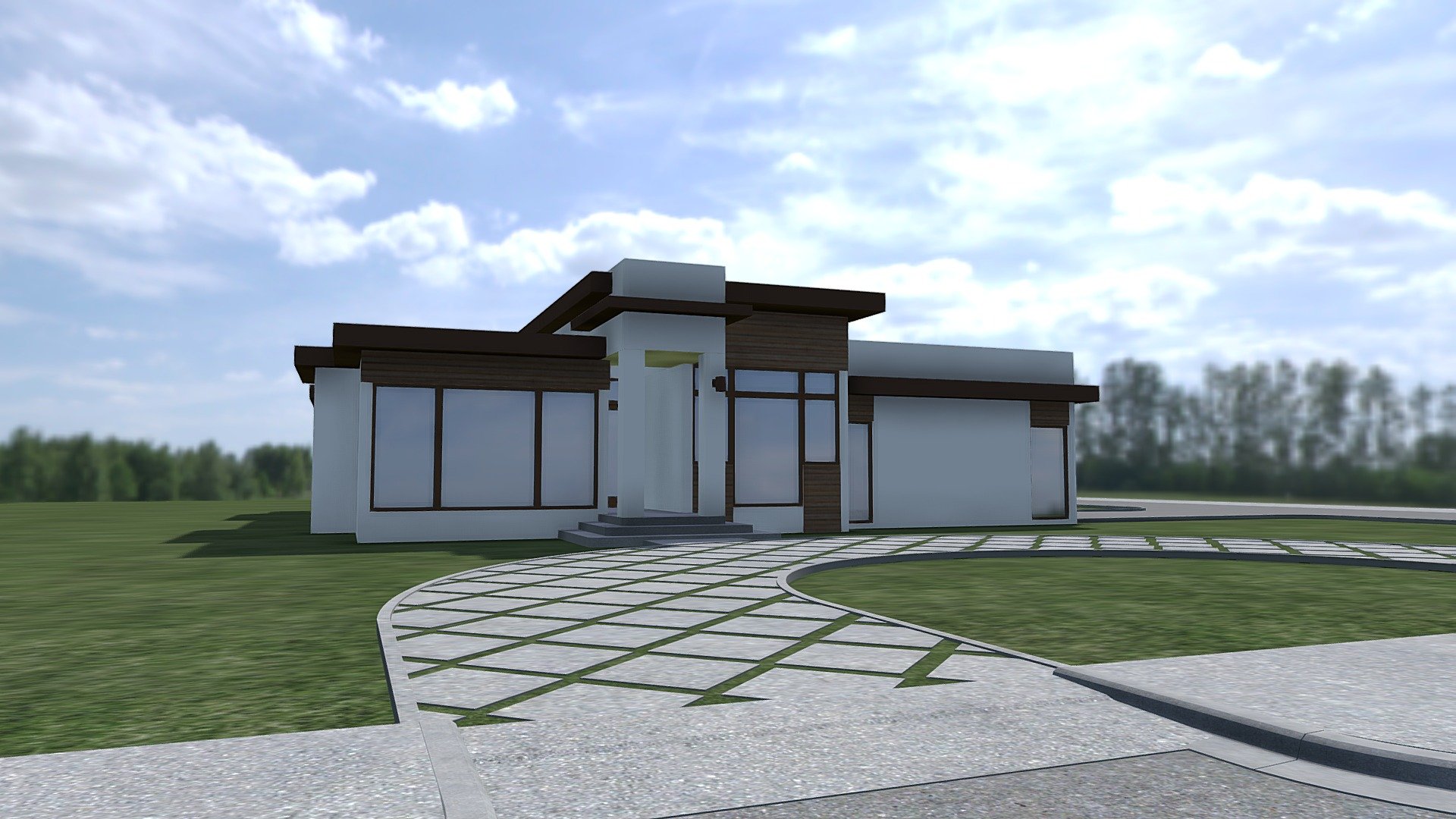 Williams - 360 spin model of 3D house - 3D model by Render3DQuick ...