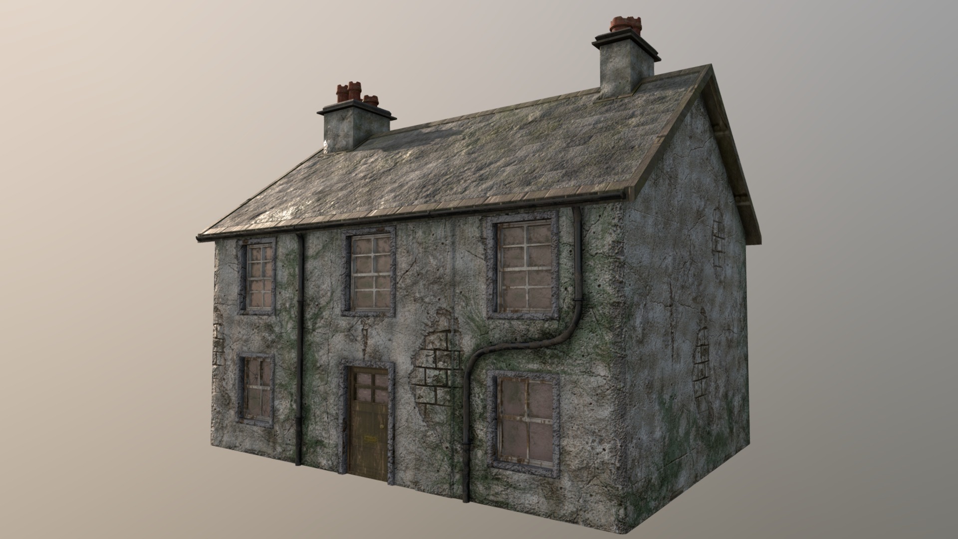 Cottage House - 3D model by silaspaige1998 [b49cf74] - Sketchfab