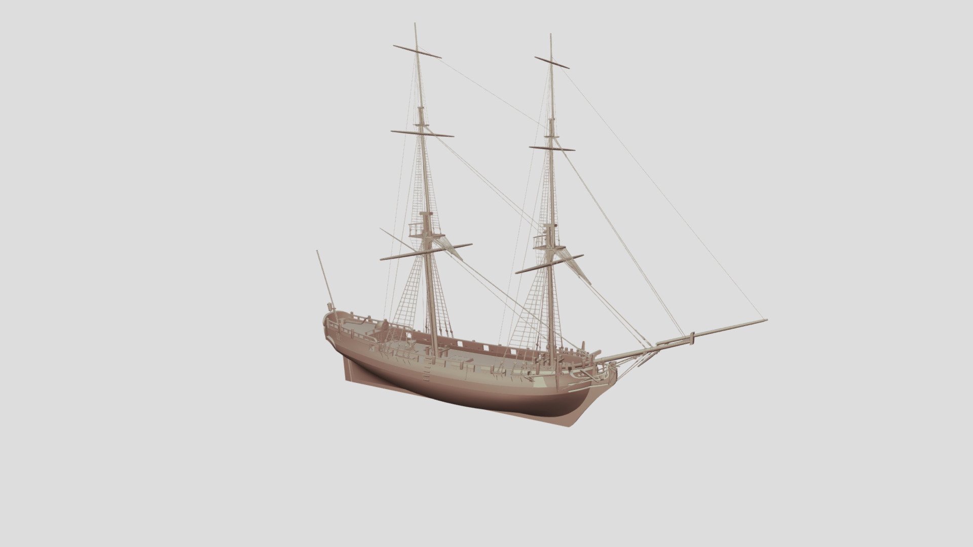 Speedwell Sloop Preview - 3D model by jamesjn [b49defc] - Sketchfab