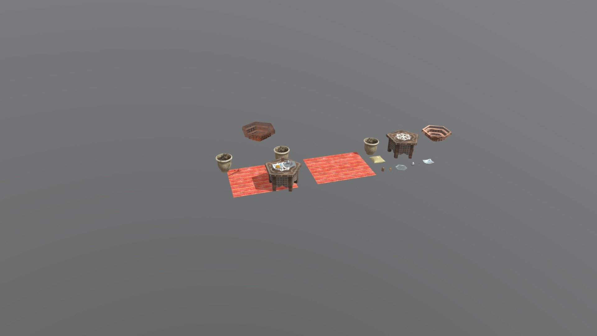 7th century Morocco Prop Set - 3D model by JeromeLonghurst [b49e99f ...