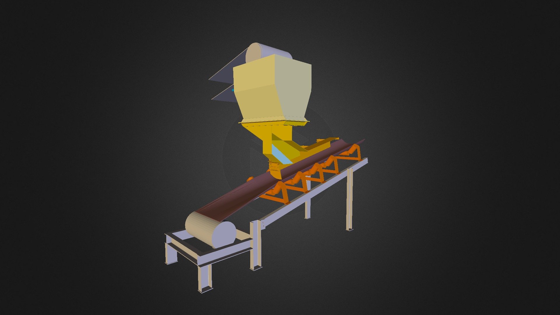 Transition Chute - 3D model by Andrew Bowers (@asbii) [b49ed14] - Sketchfab