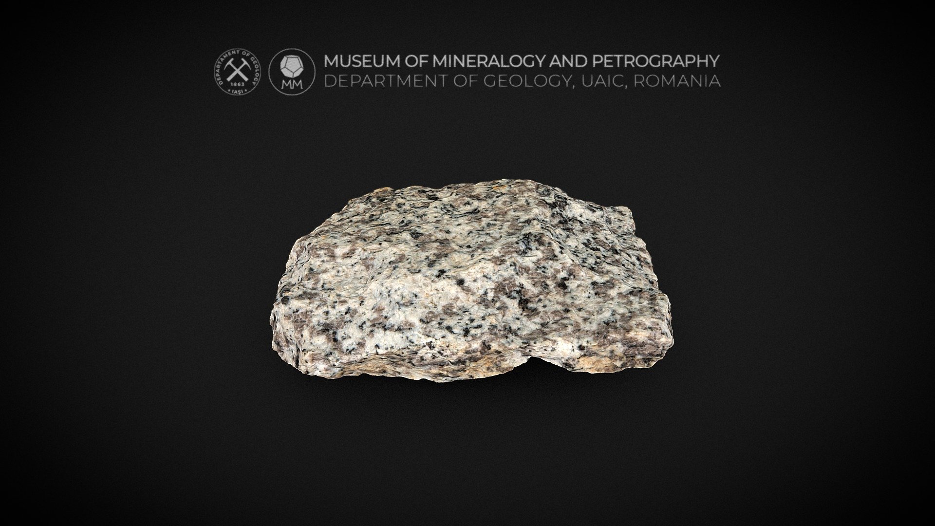 Granite (igneous rock) - 3D model by Museum of Mineralogy and ...