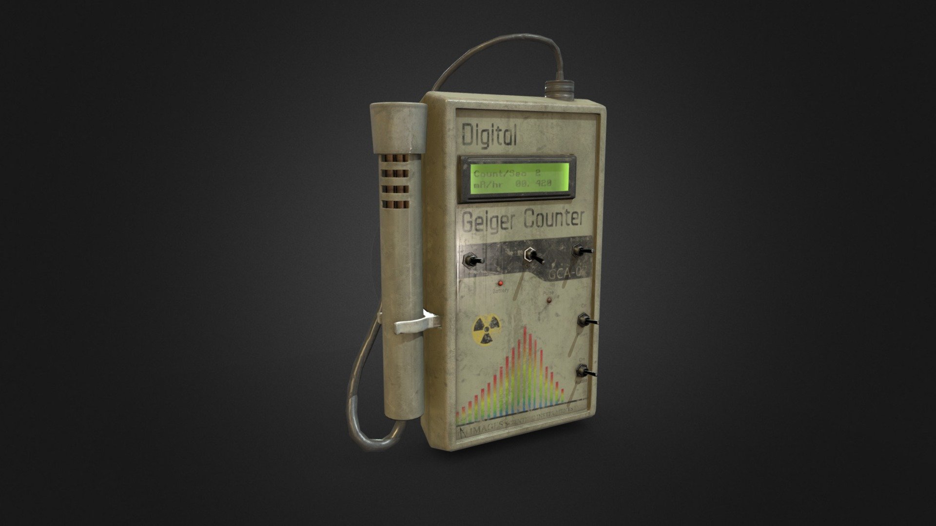 GCA-07 Digital Geiger Counter - 3D model by DanielSantas [b4a0968 ...