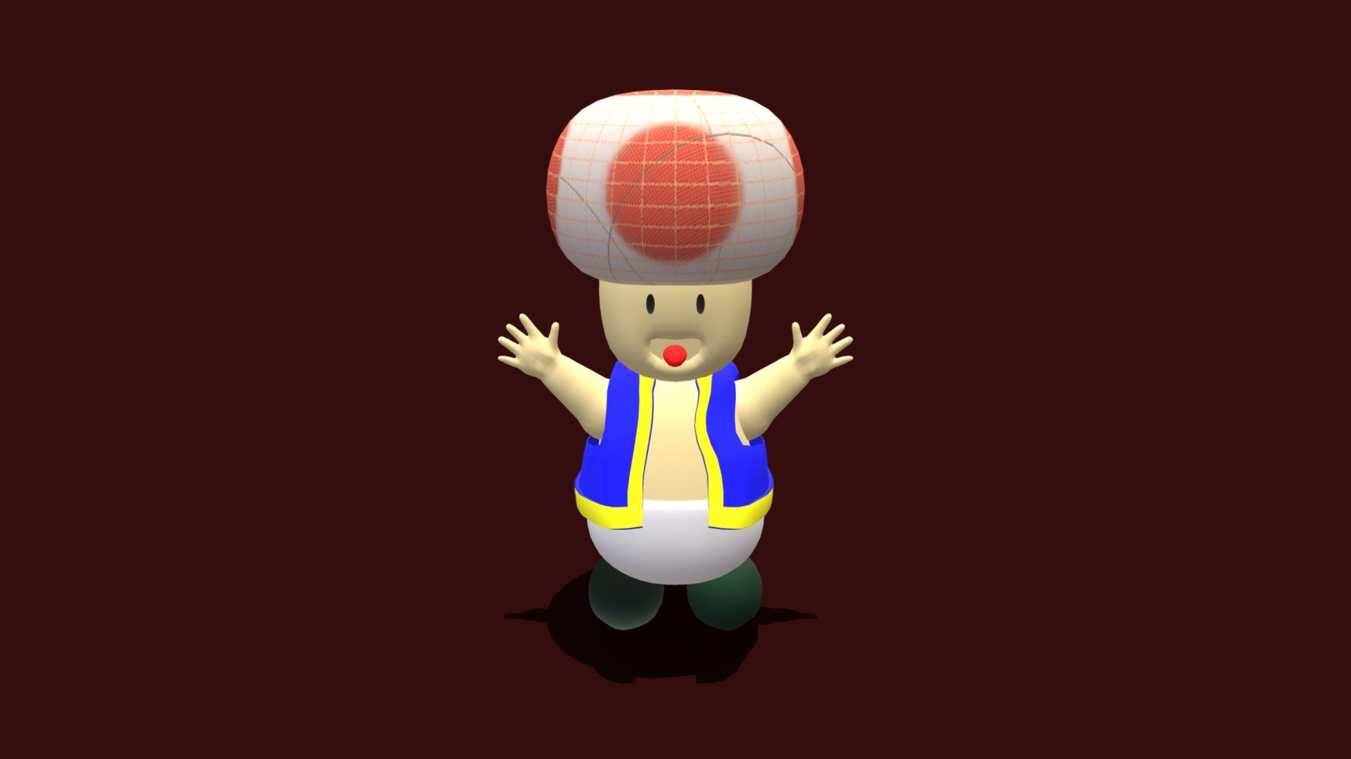 TOAD FINAL - 3D model by Xavier Párraga (@jparraga1309) [b4a09d9 ...