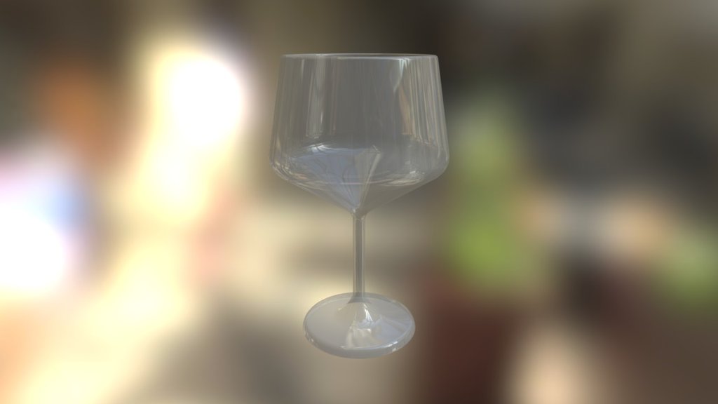 Vine Glass - Download Free 3D model by silent2 [b4a2639] - Sketchfab