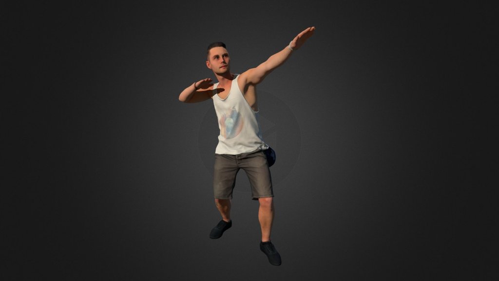 Surfer - 3D model by Aleksandr Kyrylko (@aleksandrkantaaar) [b4a2943 ...
