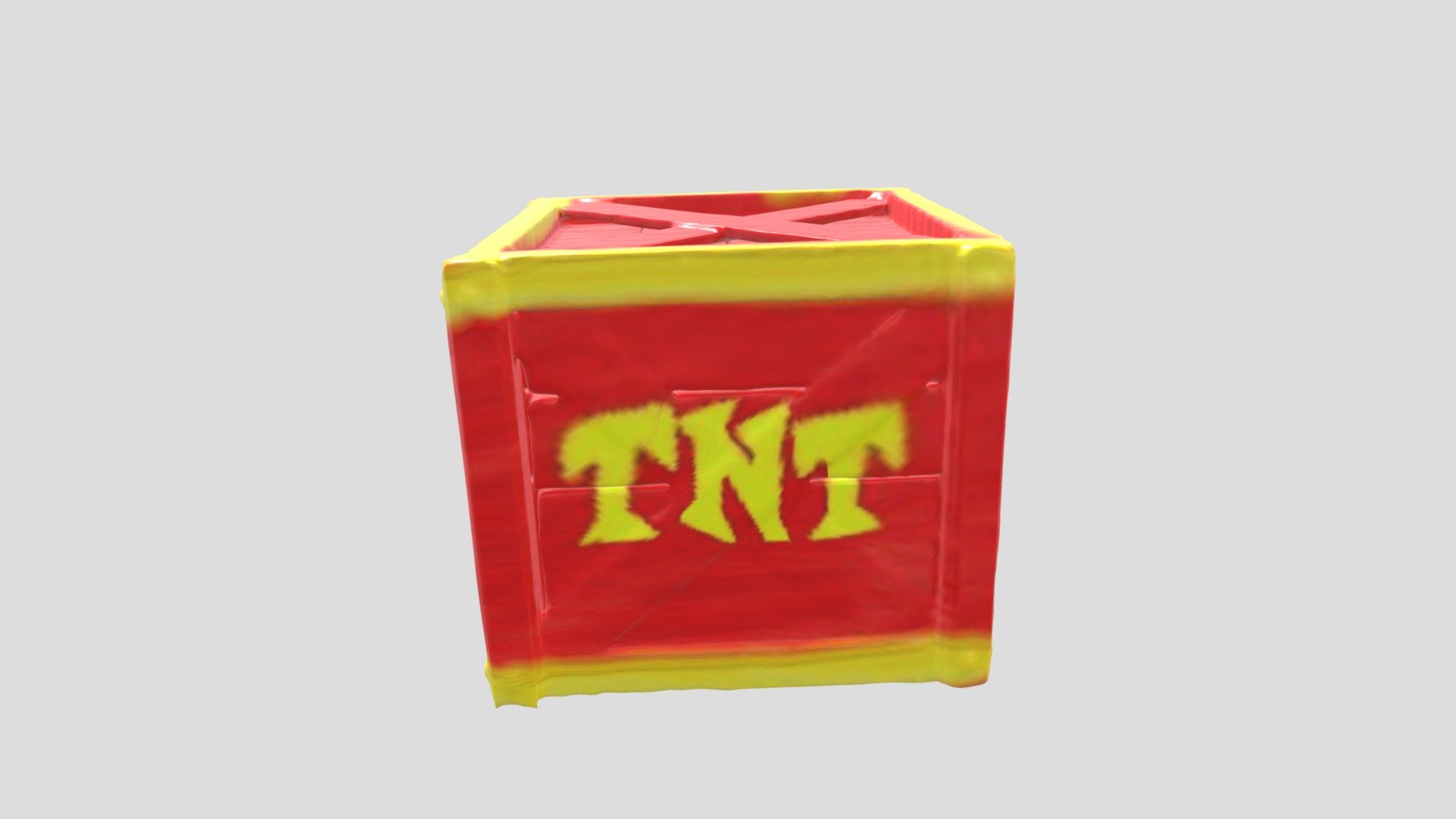 caja crash TNT - 3D model by krinis.vanyelis [b4a527a] - Sketchfab