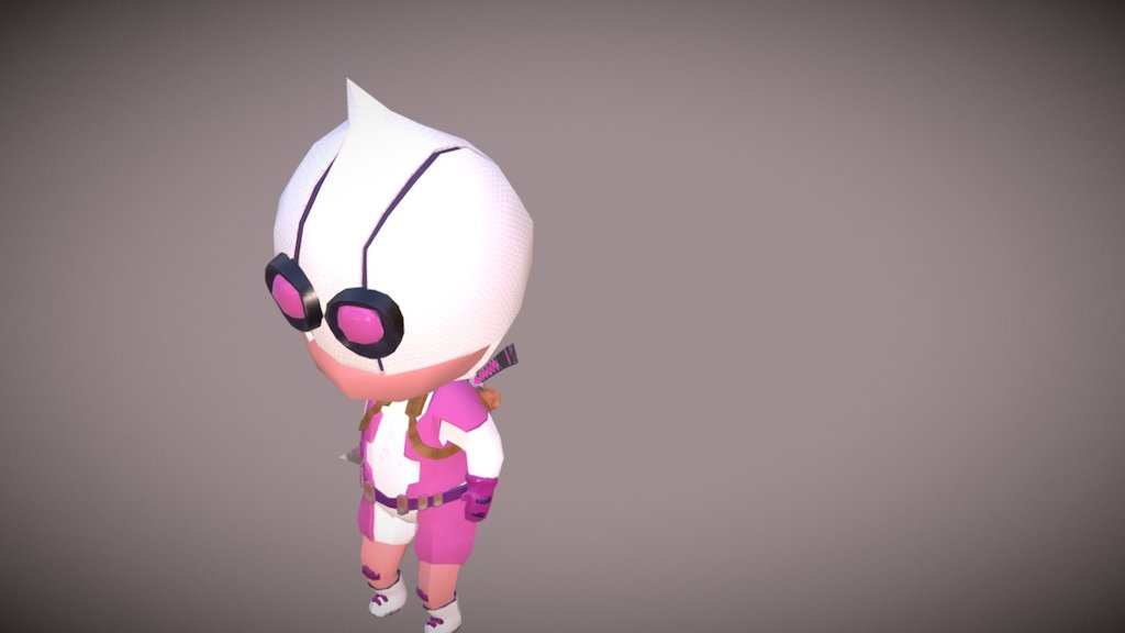 GwenPool DeadAnimation - 3D model by Kann_K (@K_Kan) [b4a59c5] - Sketchfab