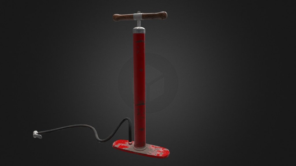 3D model pump for bike - 3D model by kosmisz [b4a5cd0] - Sketchfab