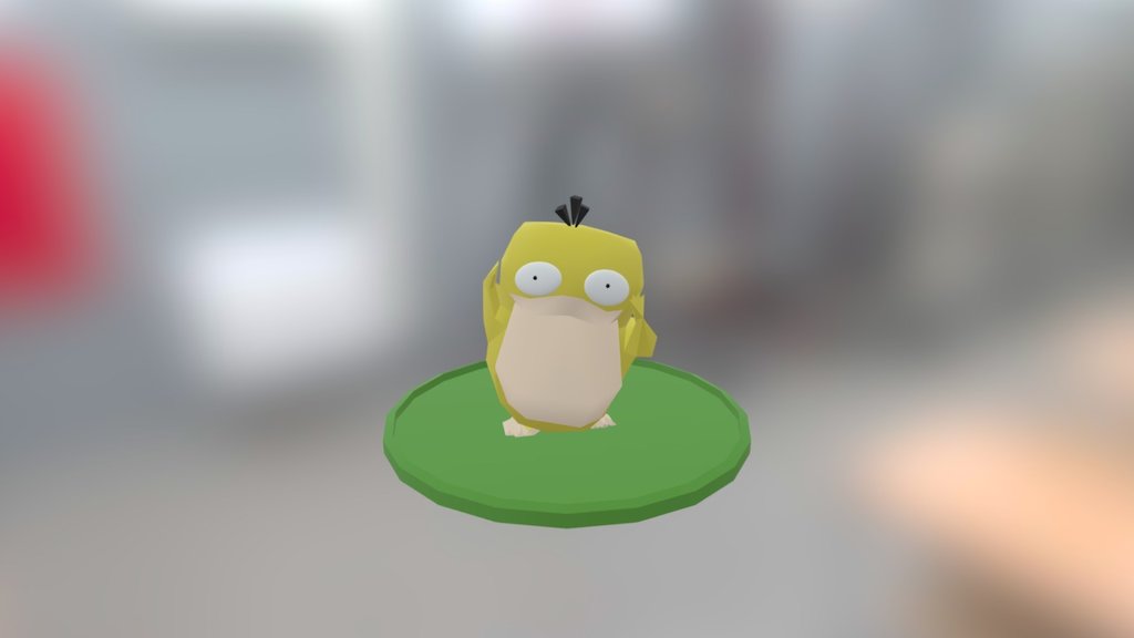 Psyduck - 3D model by bruno.bleids [b4a5df5] - Sketchfab