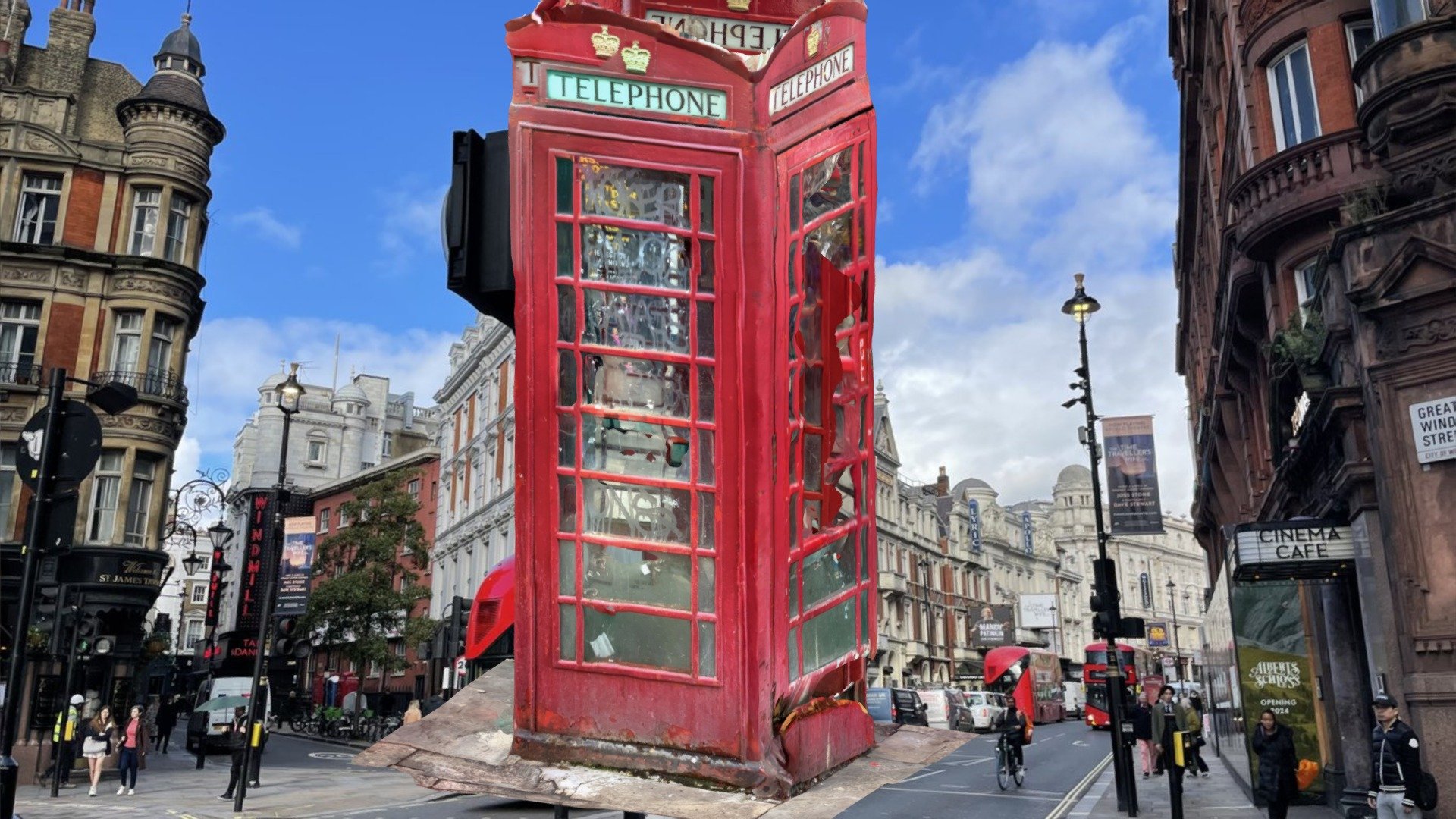 Red telephone box - Download Free 3D model by Scan Gallery ...