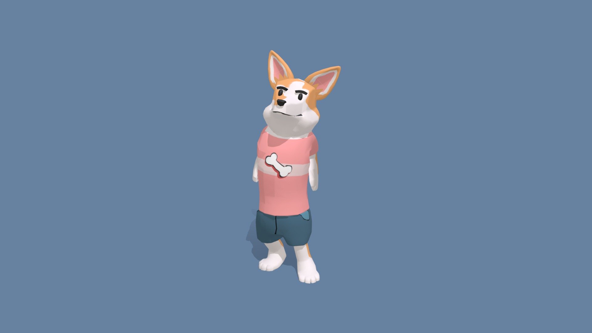 Corgi Character w/ animations - 3D model by jeffarehappy [b4aa0a4 ...