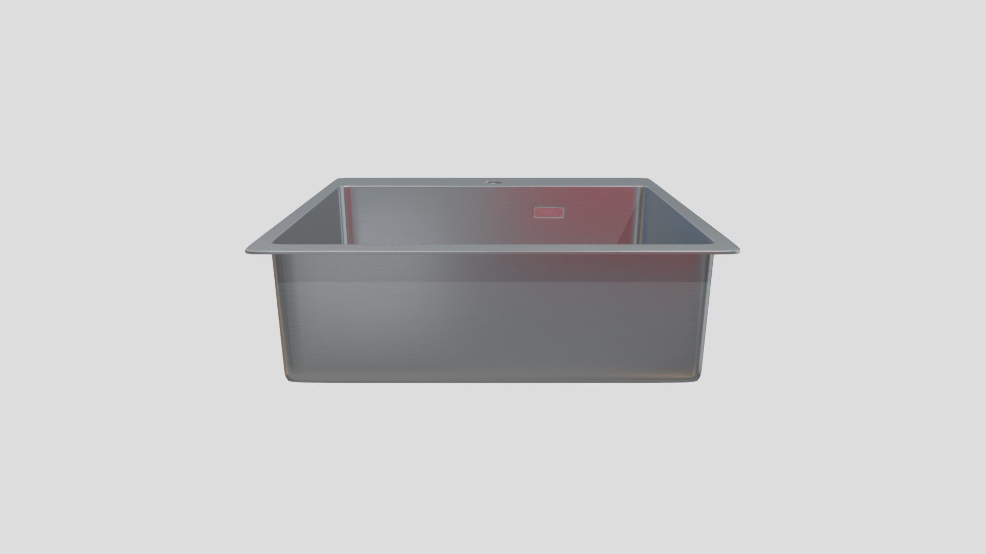 Stainless steel sink - 3D model by gianbachrian [b4ac953] - Sketchfab