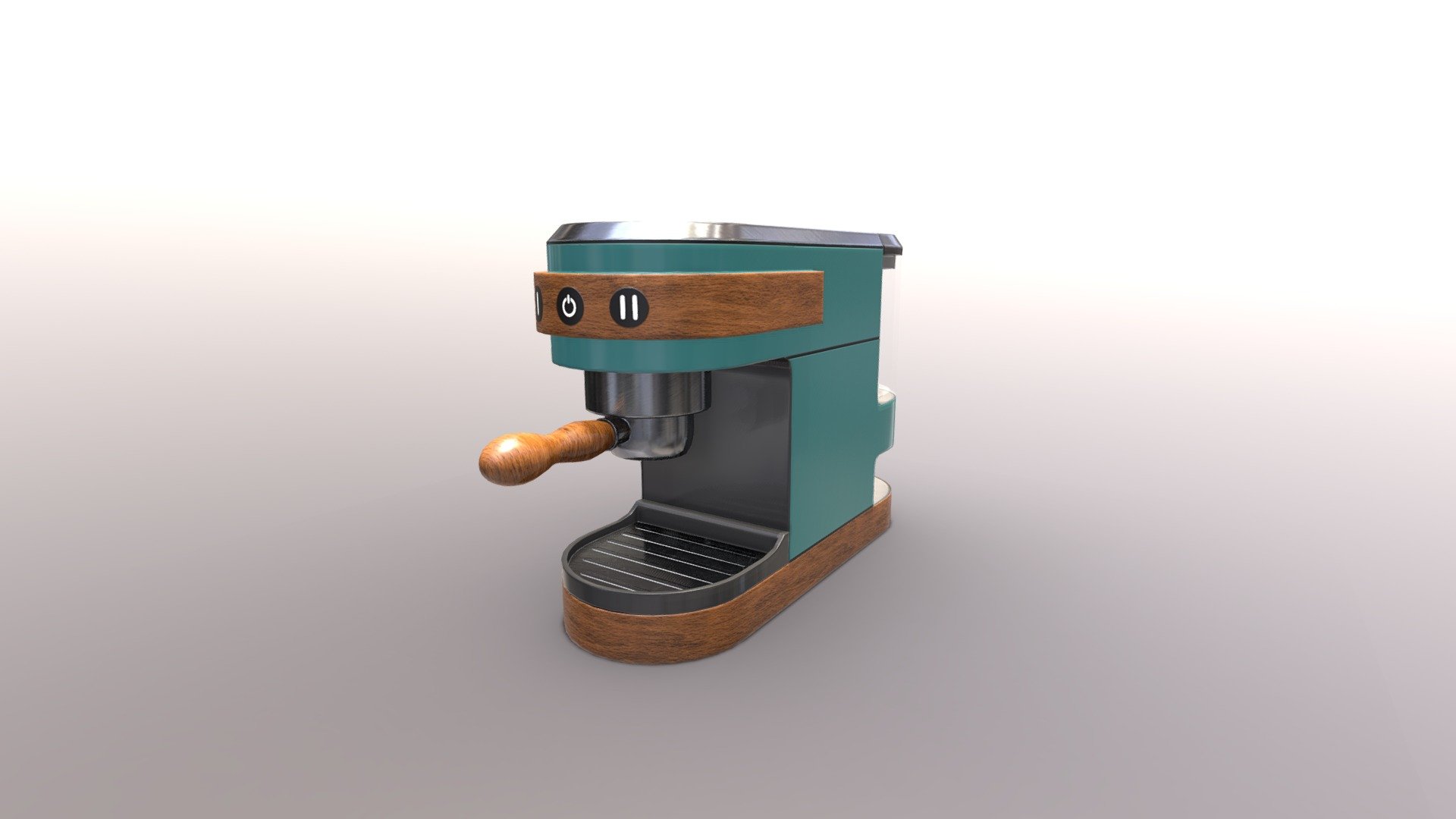 Elegant espresso machine - 3D model by Denys Kardash (@denis2005wen ...
