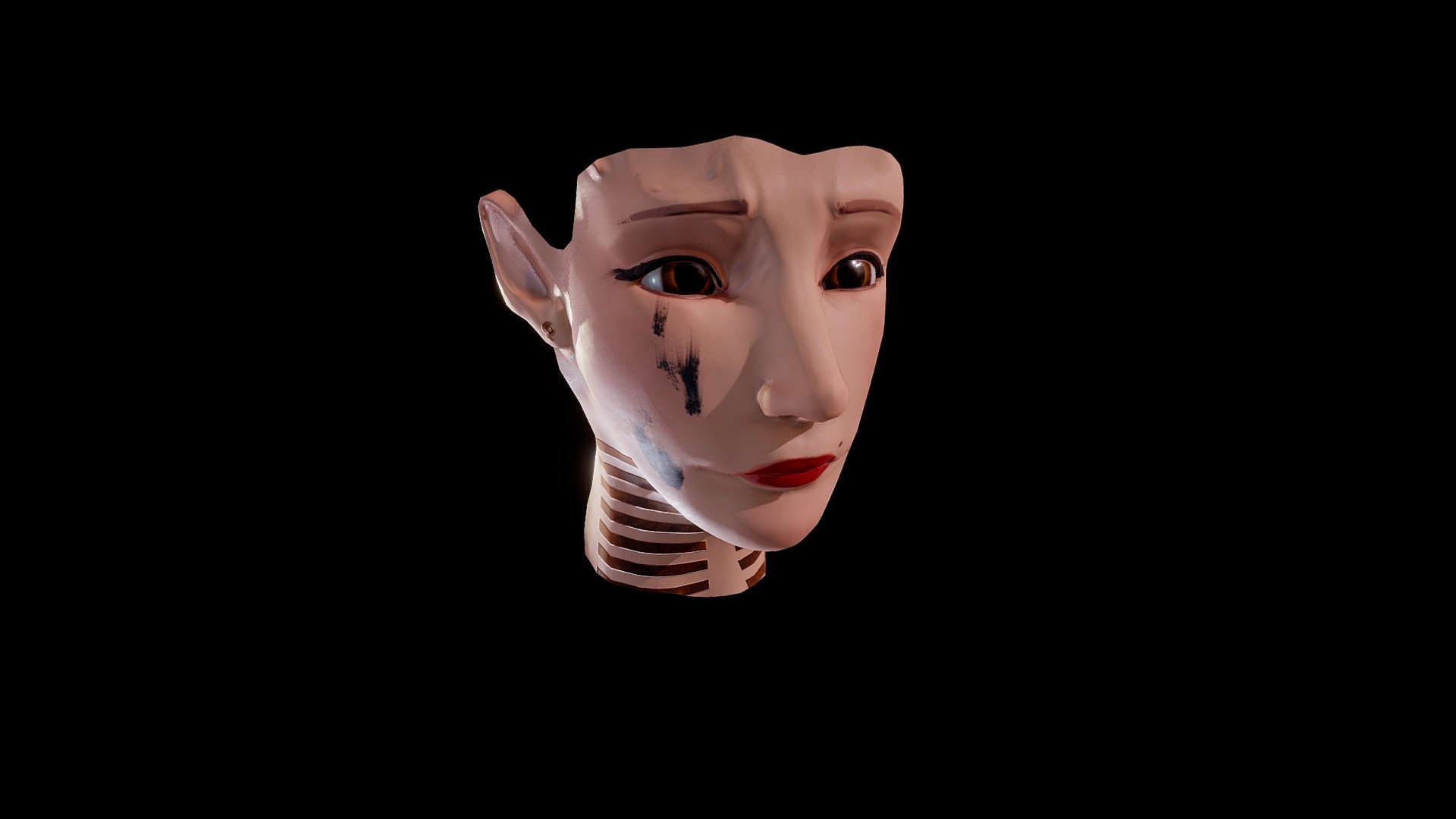 Skin texturing test1 - 3D model by Theon [b4ad951] - Sketchfab