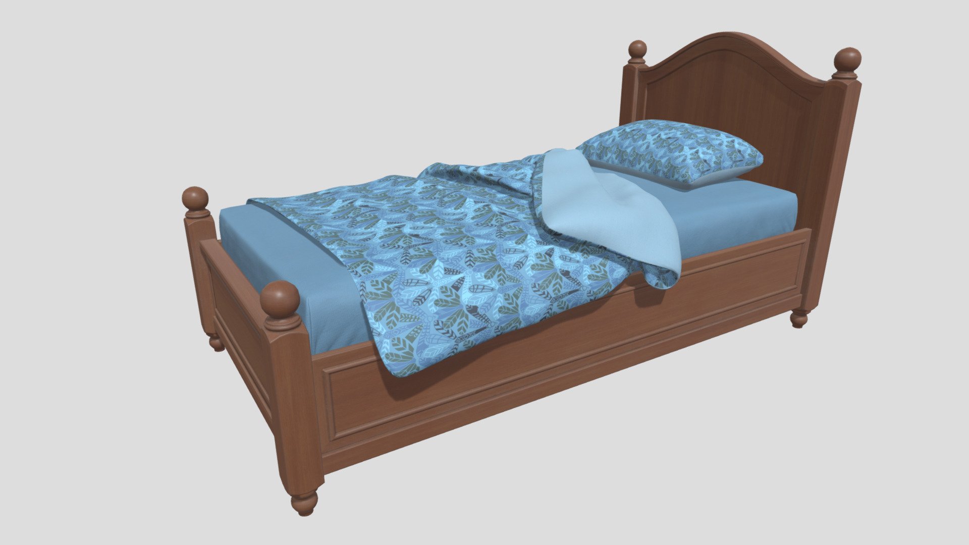 Game Art: Bed - Buy Royalty Free 3D model by Alex Filip (@filip ...