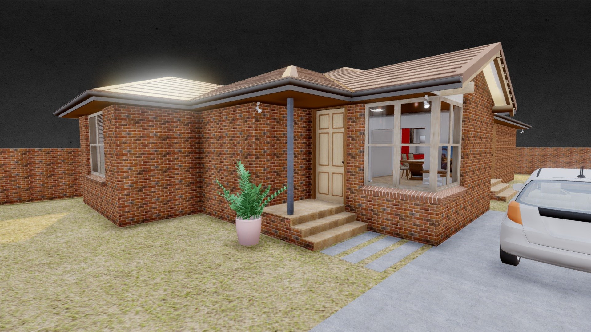 Dwelling - 3D model by EDSAHERGOM STUDIO (@edsahergom) [b4ae552 ...