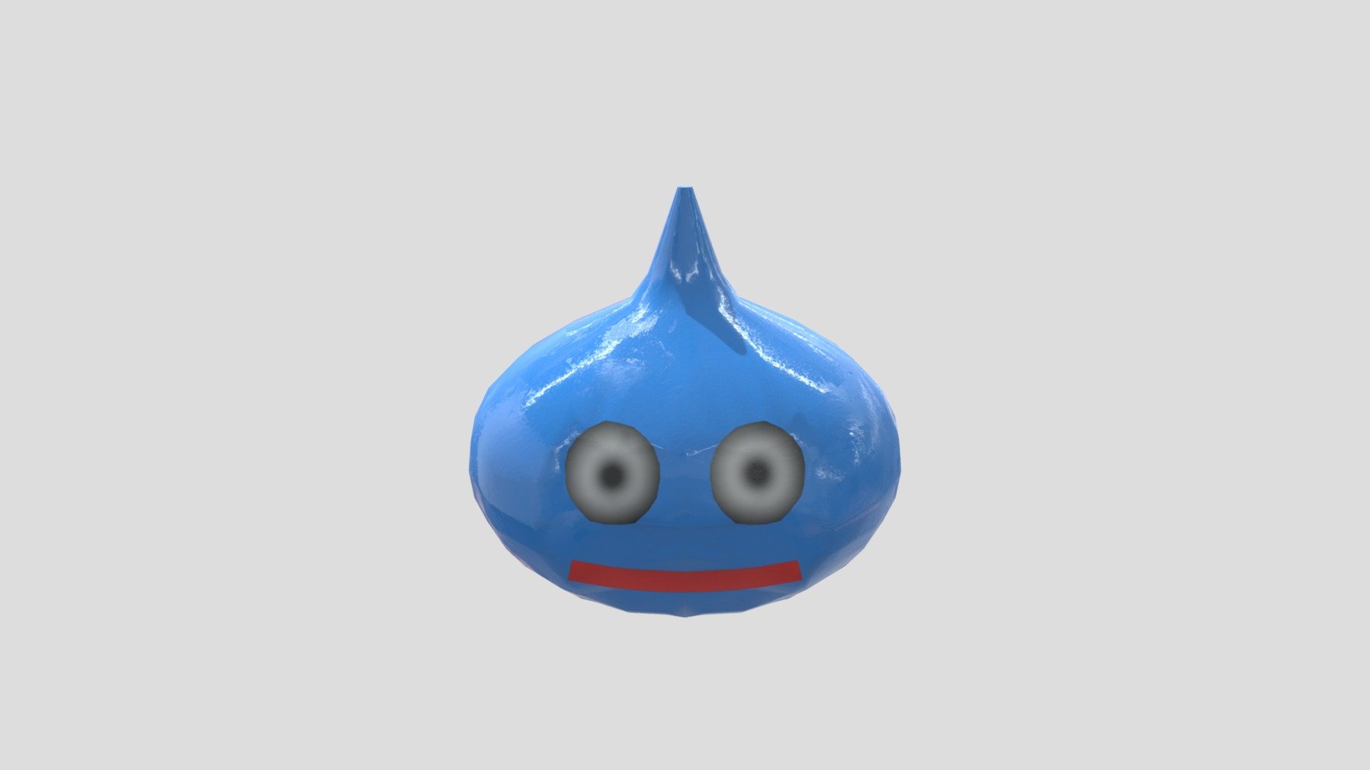 P03_CrockerJ DragonQuest Slime - 3D model by Jyefett [b4aee3d] - Sketchfab