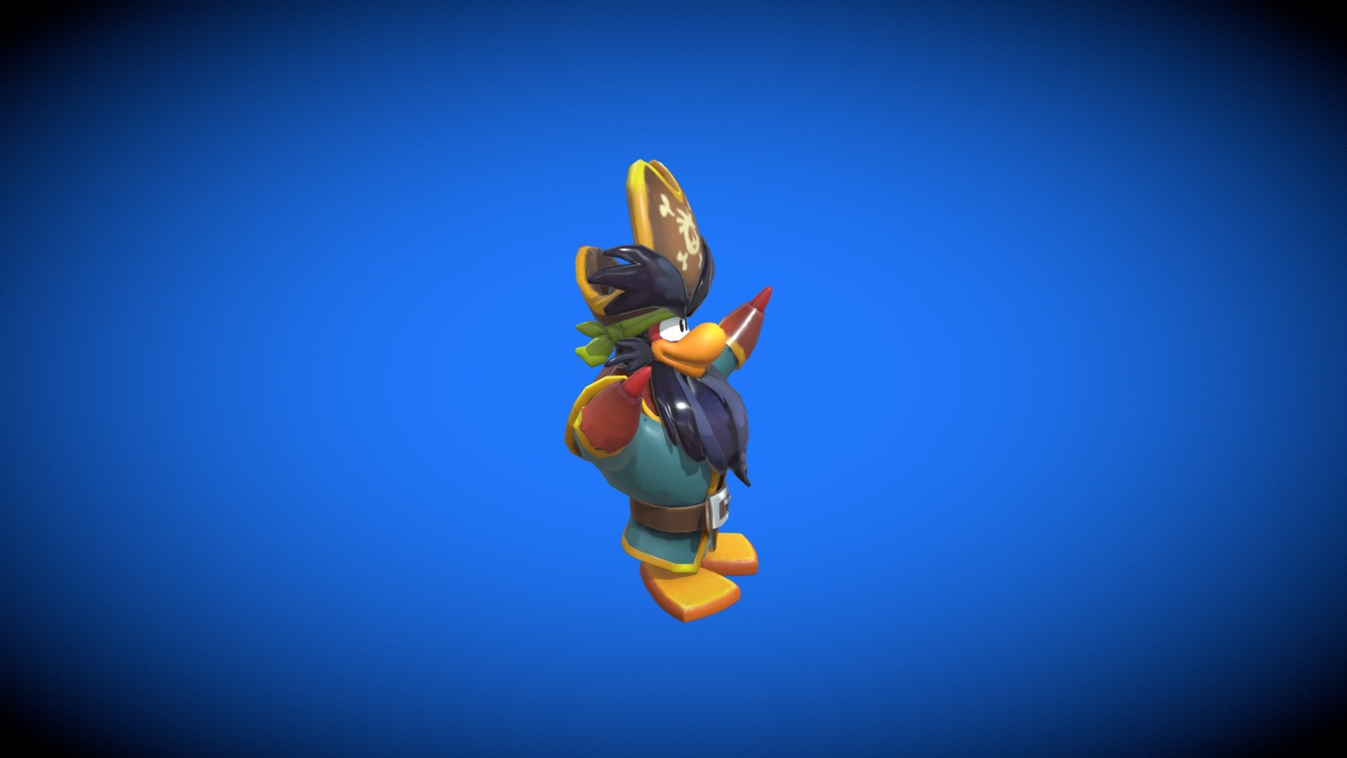 Rockhopper - Download Free 3D model by sharkpuppetxl (@sharkpuppet ...